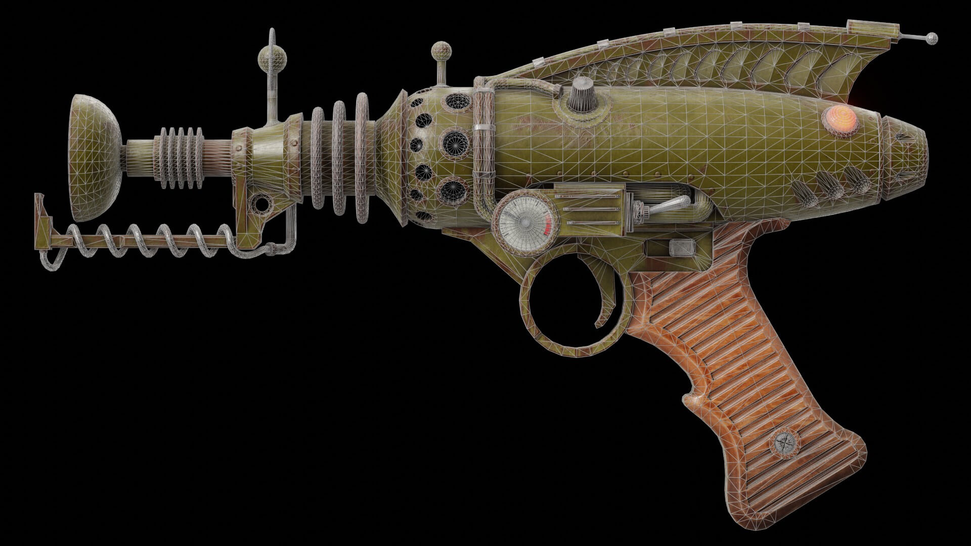Raygun - Atomic 3D Model by RRFREELANCE
