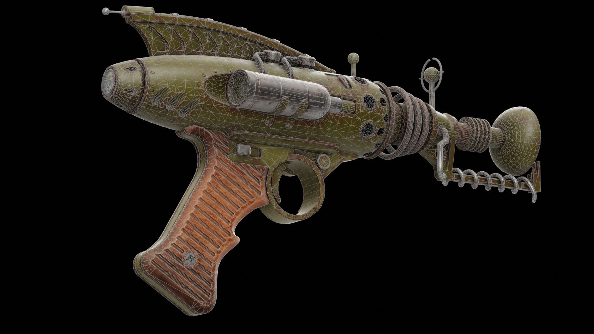 Raygun - Atomic 3D Model by RRFREELANCE