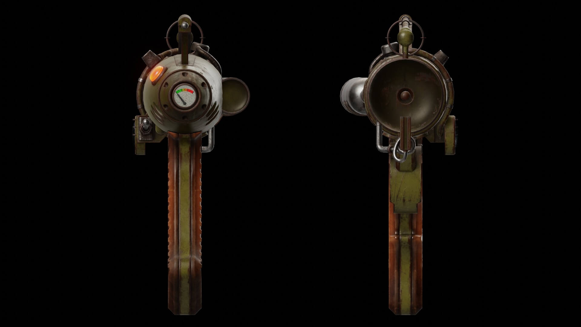 Raygun - Atomic 3D Model by RRFREELANCE