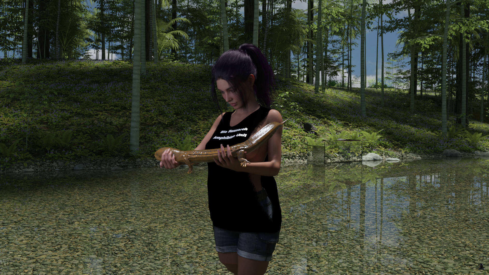 Found One! 3D Render, Digital Art by rrkknight3