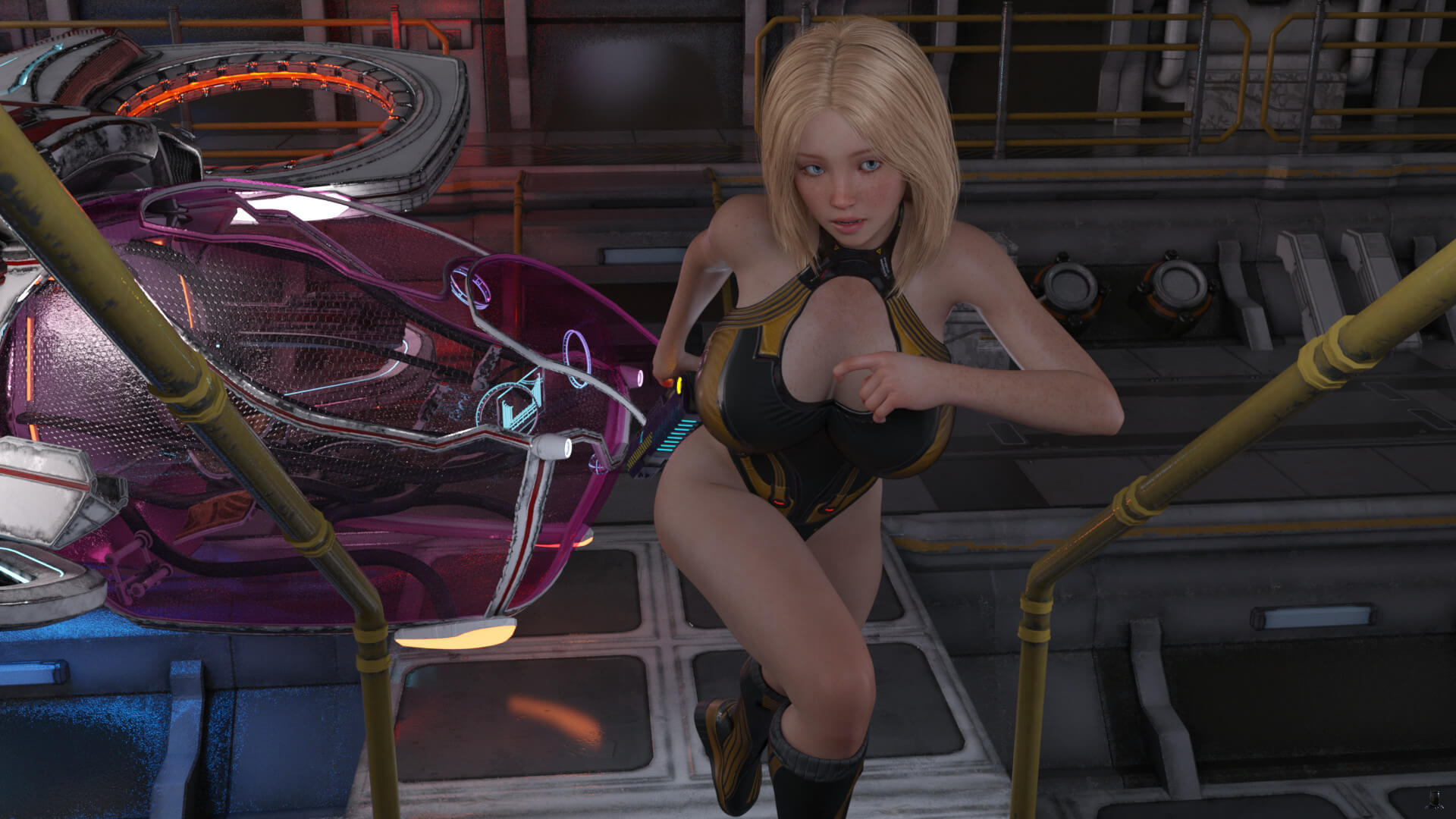 On Call - What Comes Next 3D Render, Digital Art by rrkknight3