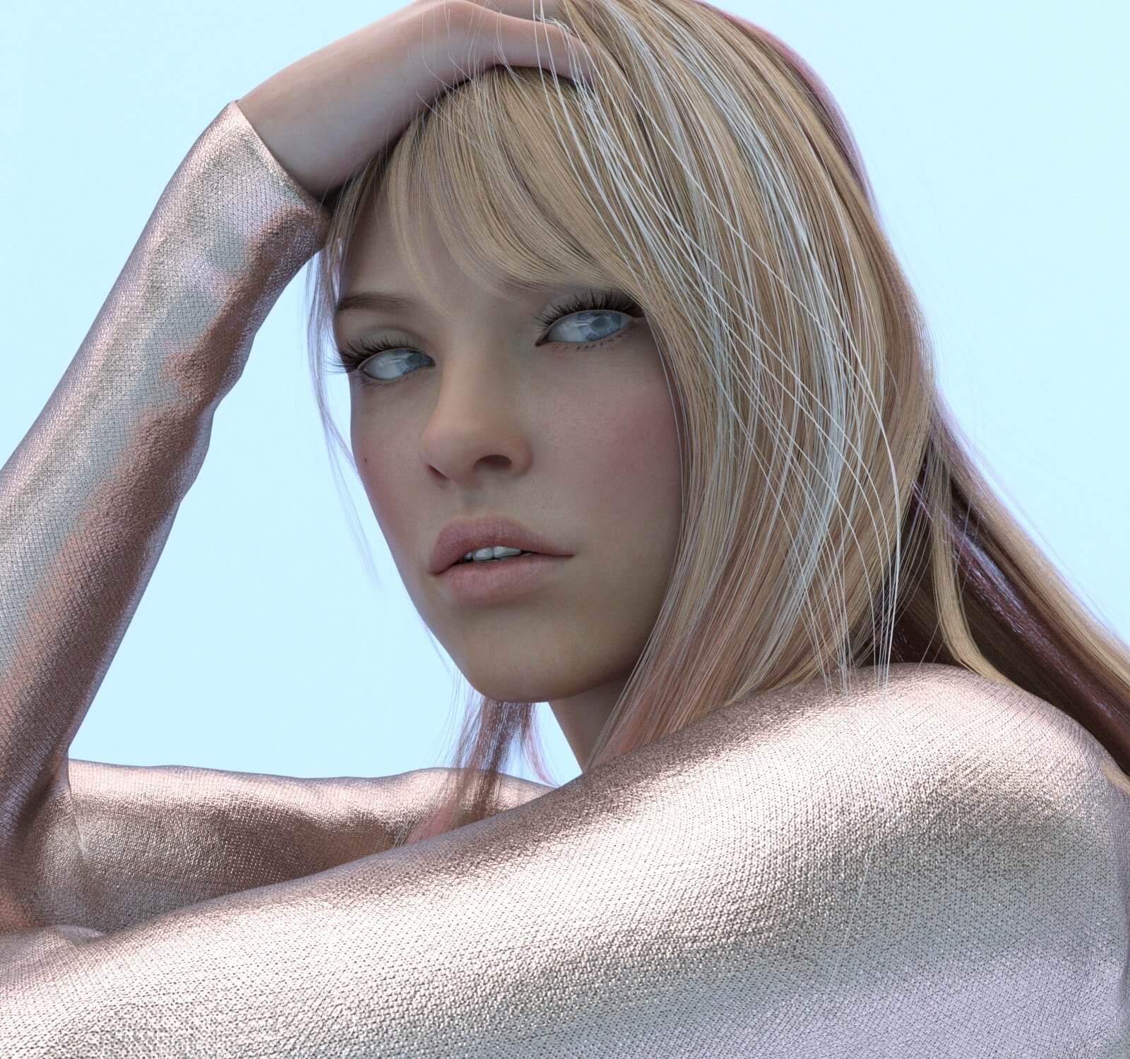 PORTRAIT 3D Render, Digital Art by rrl216