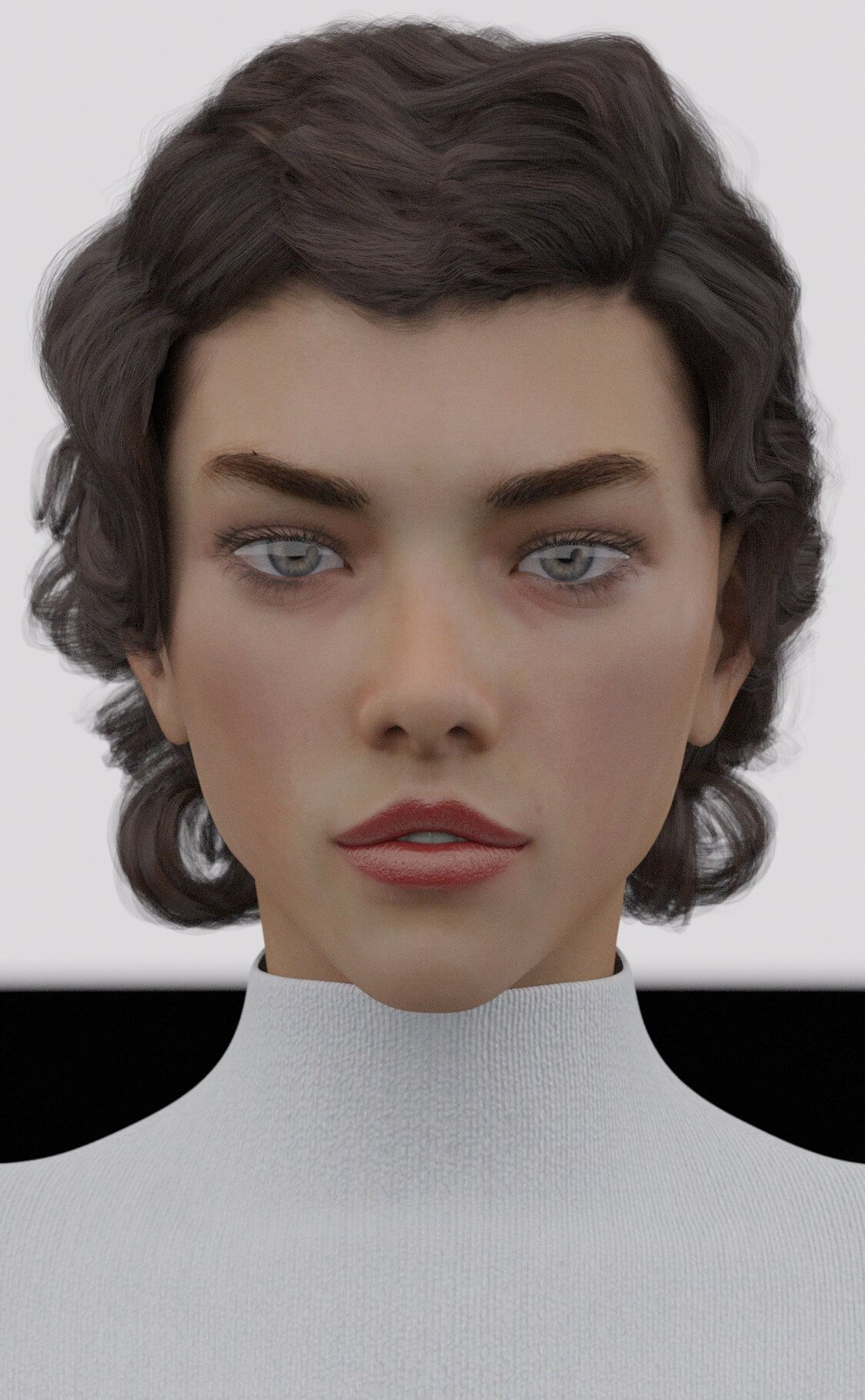 PORTRAIT 3D Render, Digital Art by rrl216