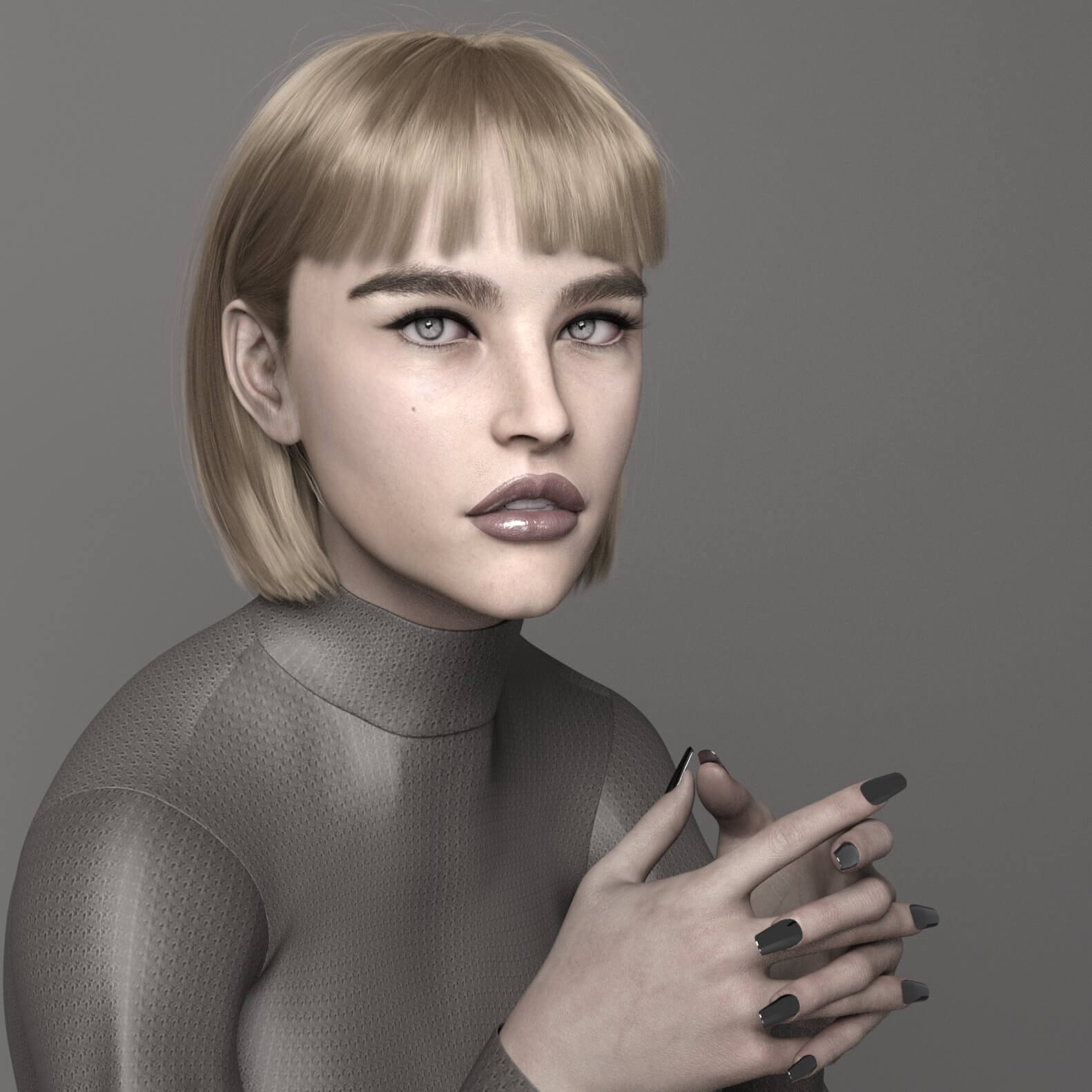 PORTRAIT 3D Render, Digital Art by rrl216