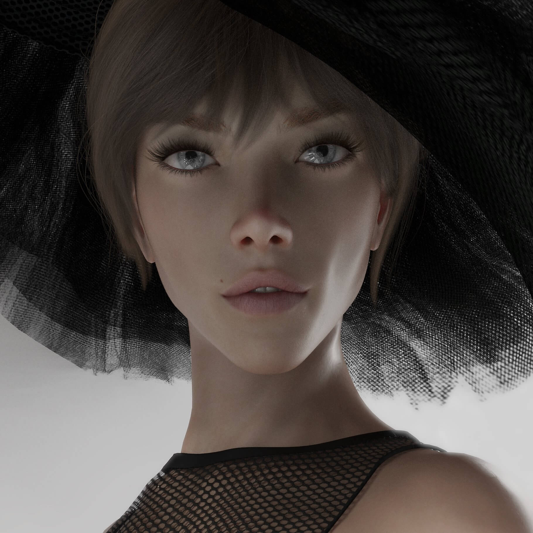 PORTRAIT 3D Render, Digital Art by rrl216