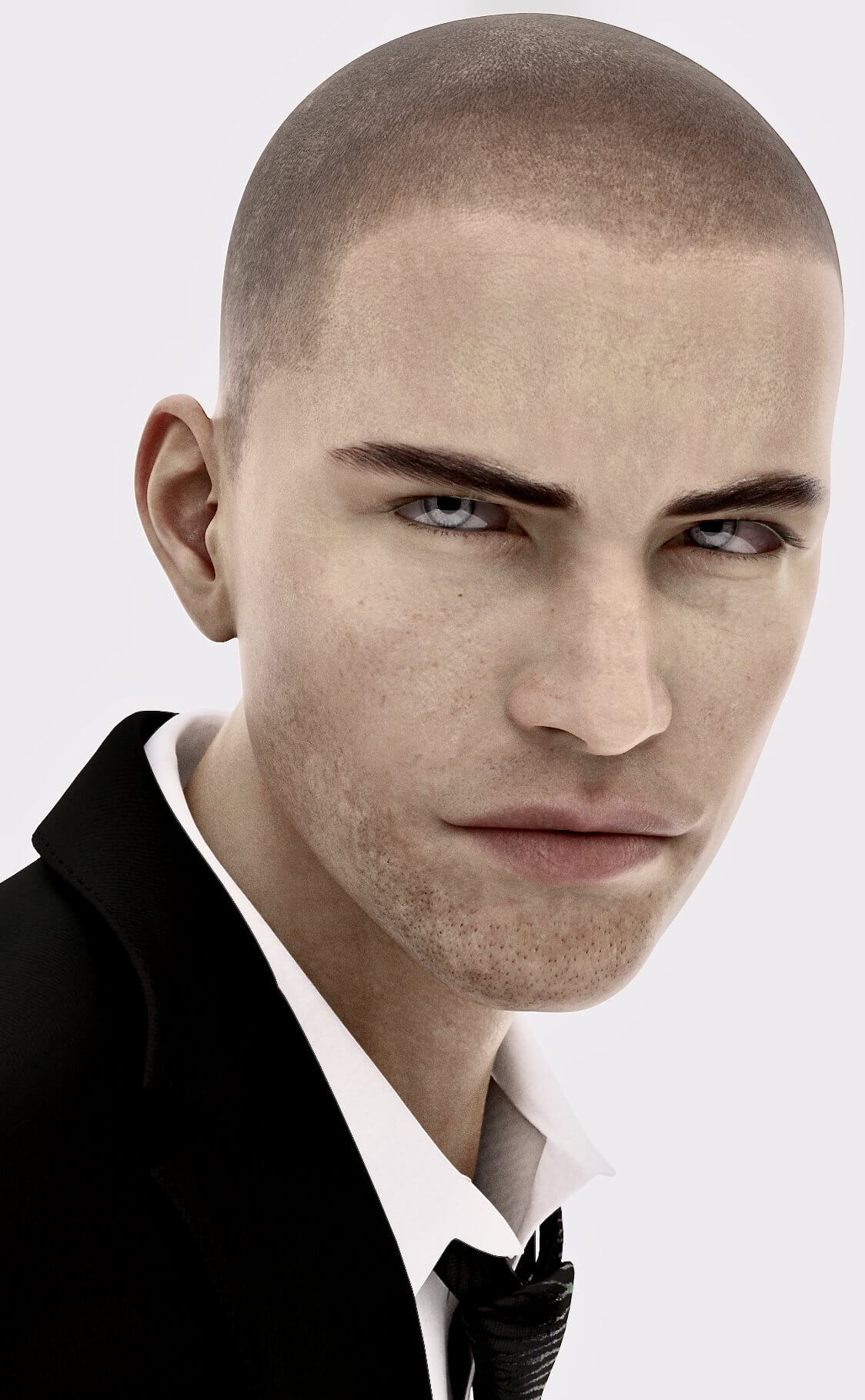 PORTRAIT 3D Render, Digital Art by rrl216