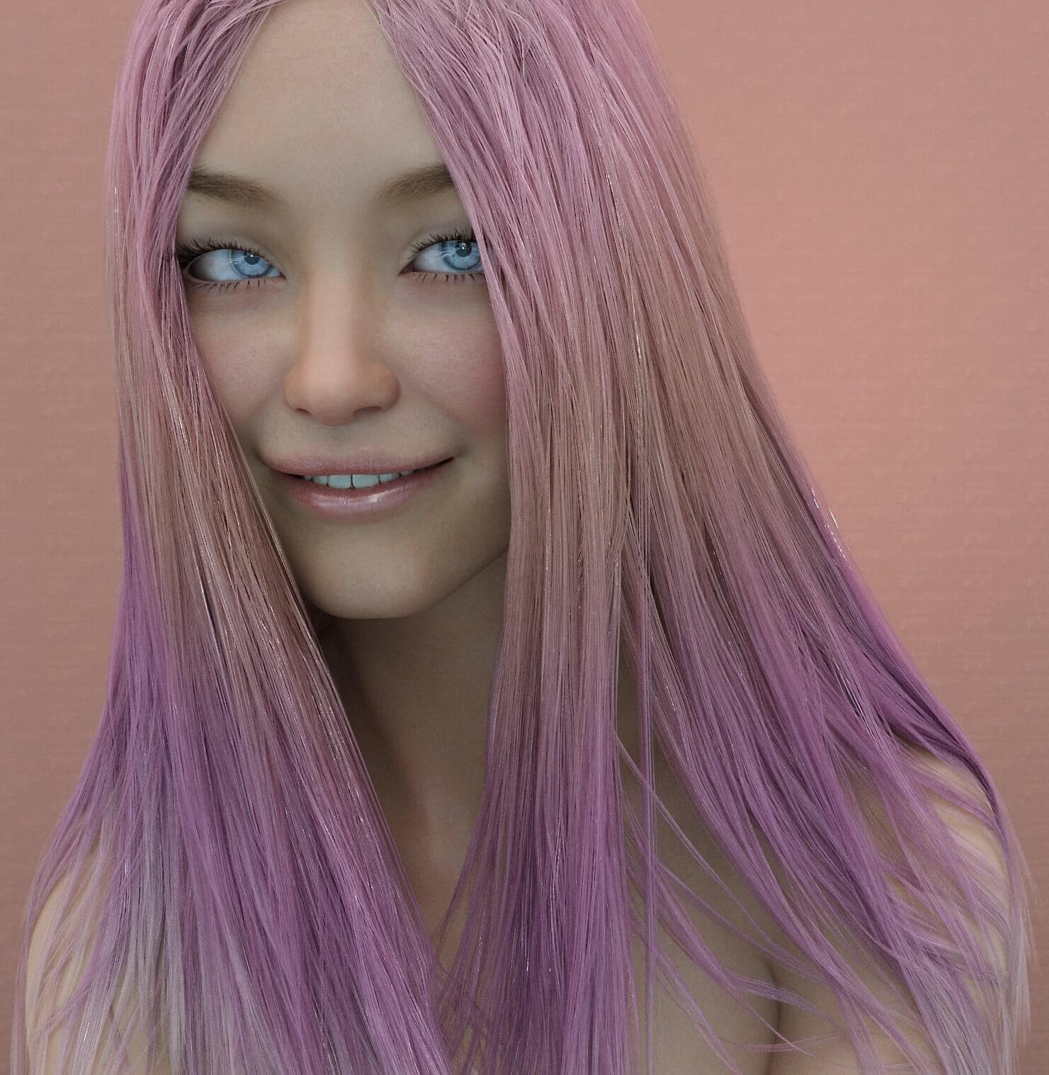 PORTRAIT 3D Render, Digital Art by rrl216