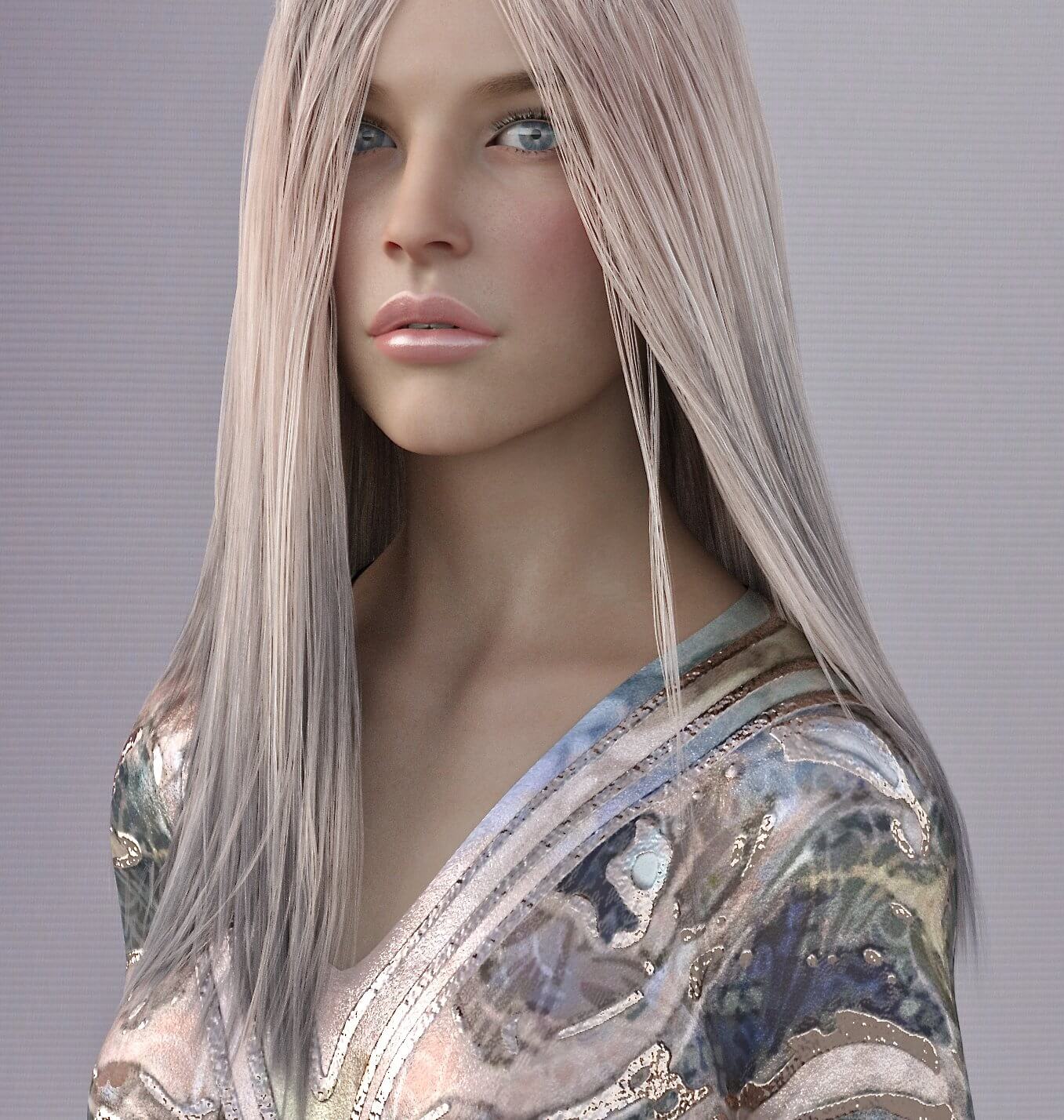 PORTRAIT 3D Render, Digital Art by rrl216