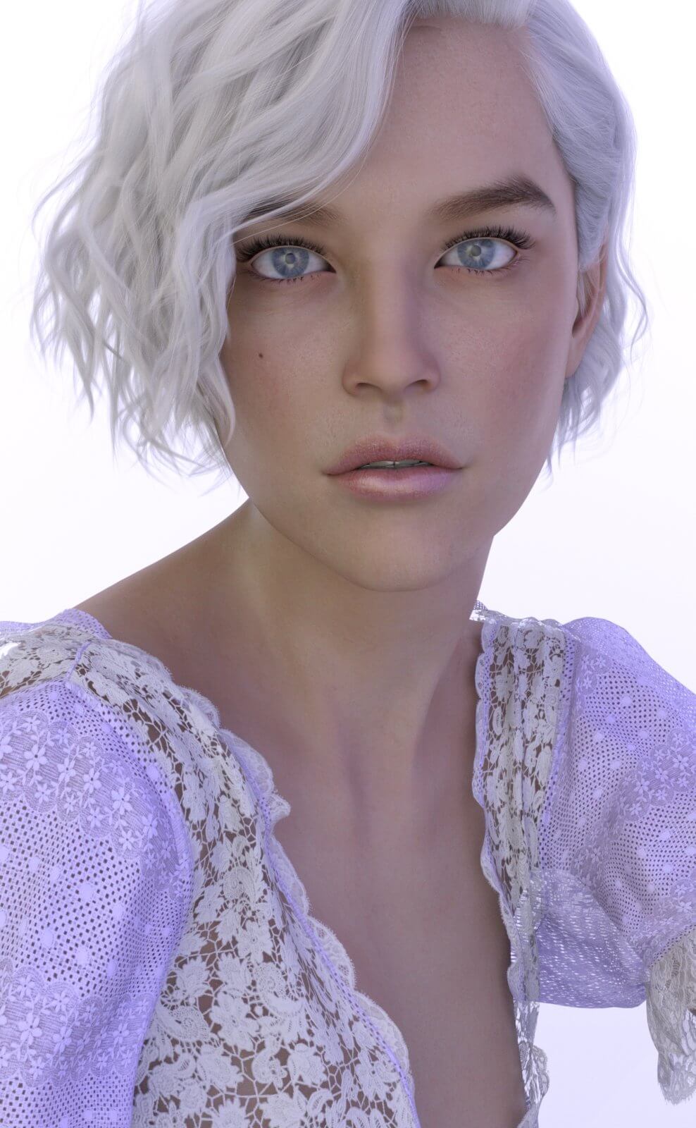 PORTRAIT 3D Render, Digital Art by rrl216