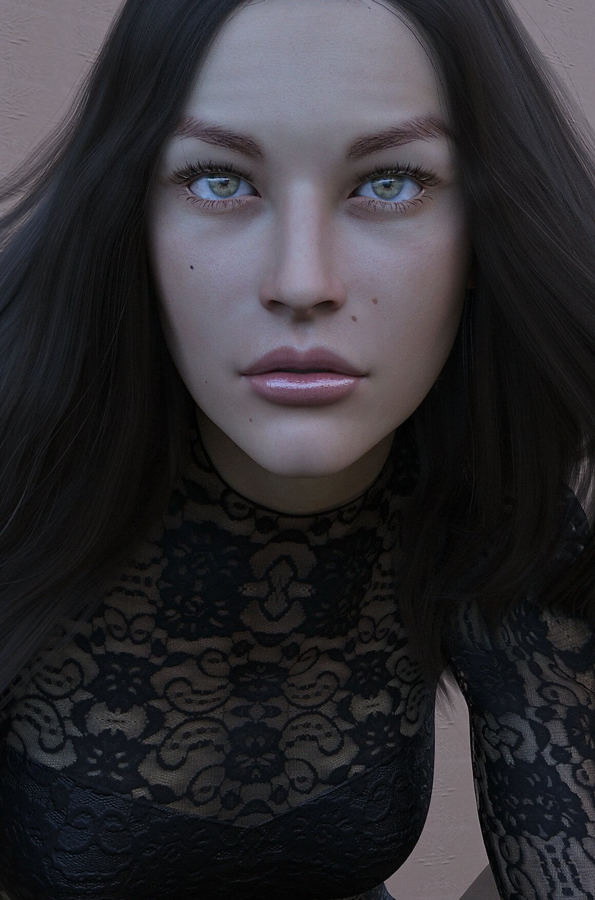 PORTRAIT 3D Render, Digital Art by rrl216