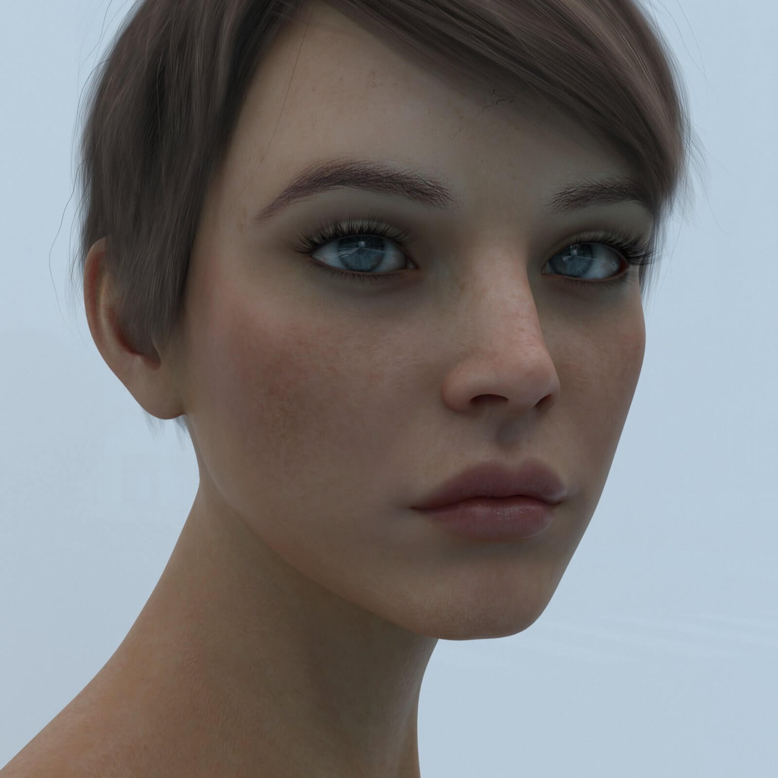 PORTRAIT 3D Render, Digital Art by rrl216