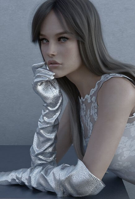 PORTRAIT 3D Render, Digital Art by rrl216