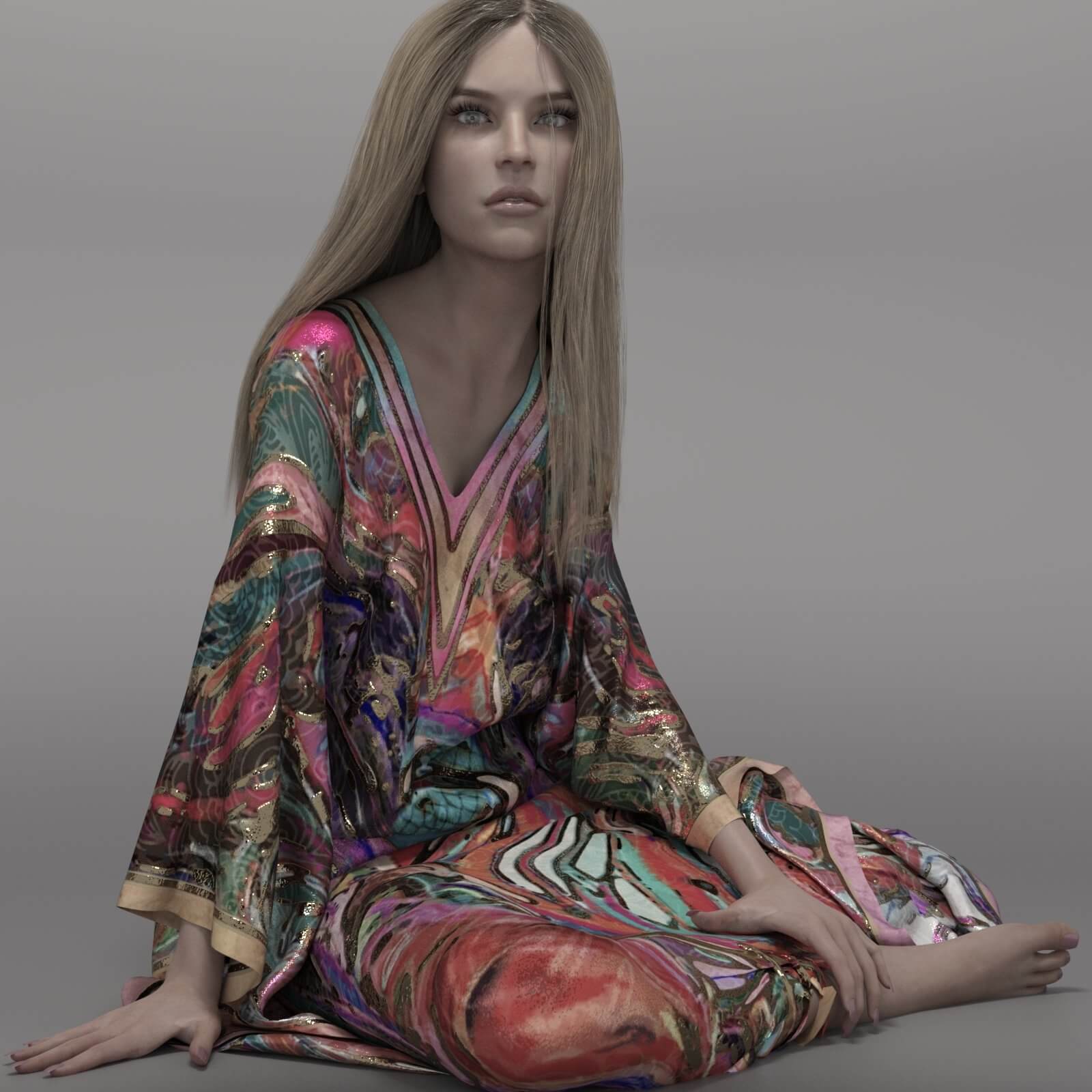 PORTRAIT 3D Render, Digital Art by rrl216