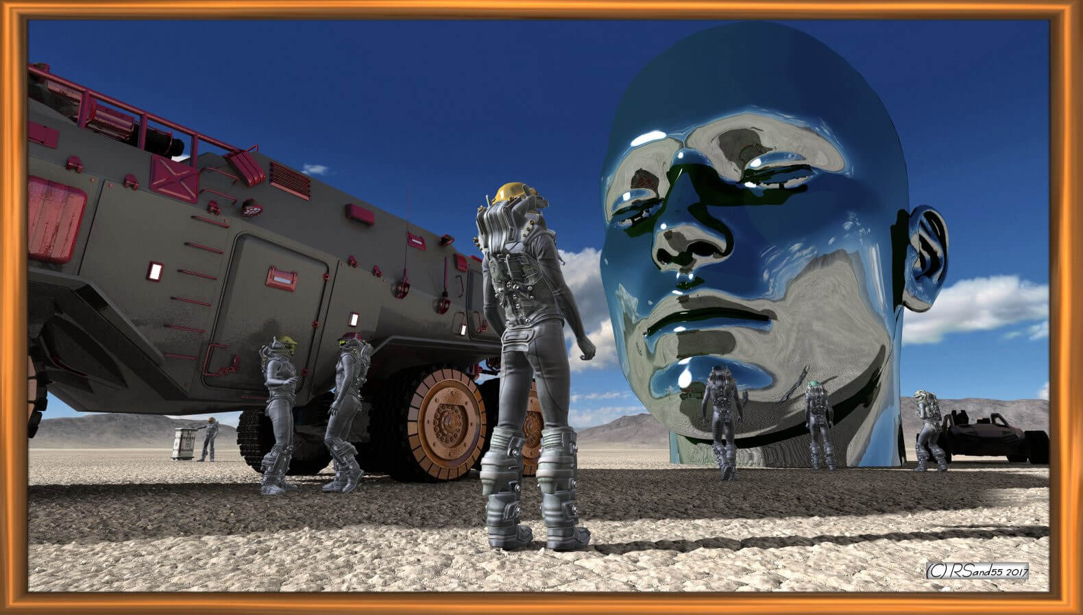 Prometheus TOO 3D Render, Digital Art by RSand55