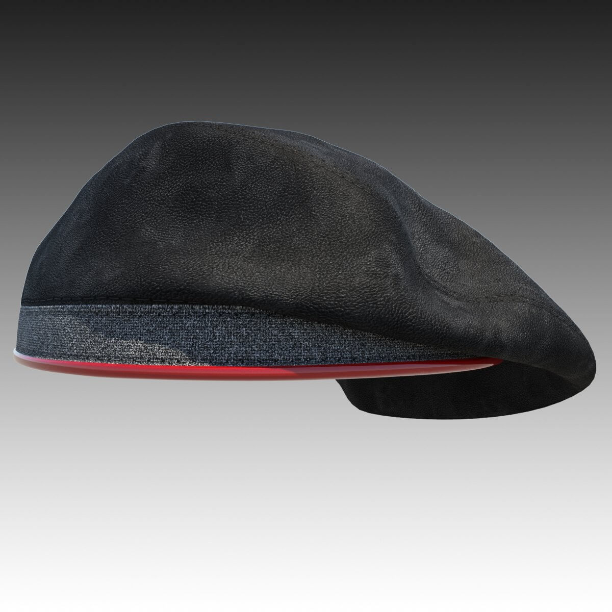 Beret - 3D Model by RumenD