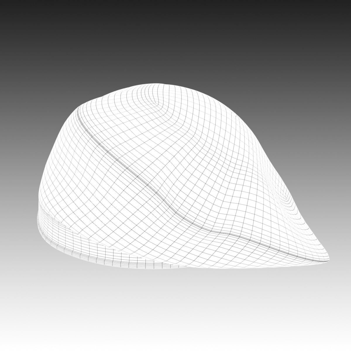 Beret - 3D Model by RumenD