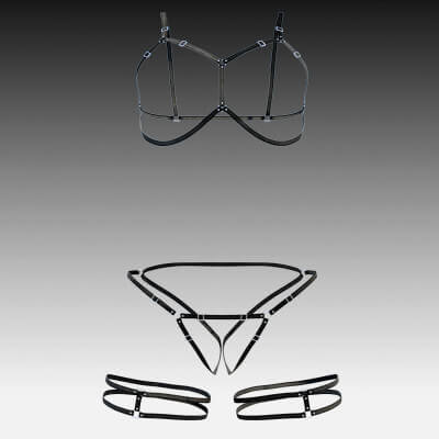 Body Harness - 3D Model by RumenD