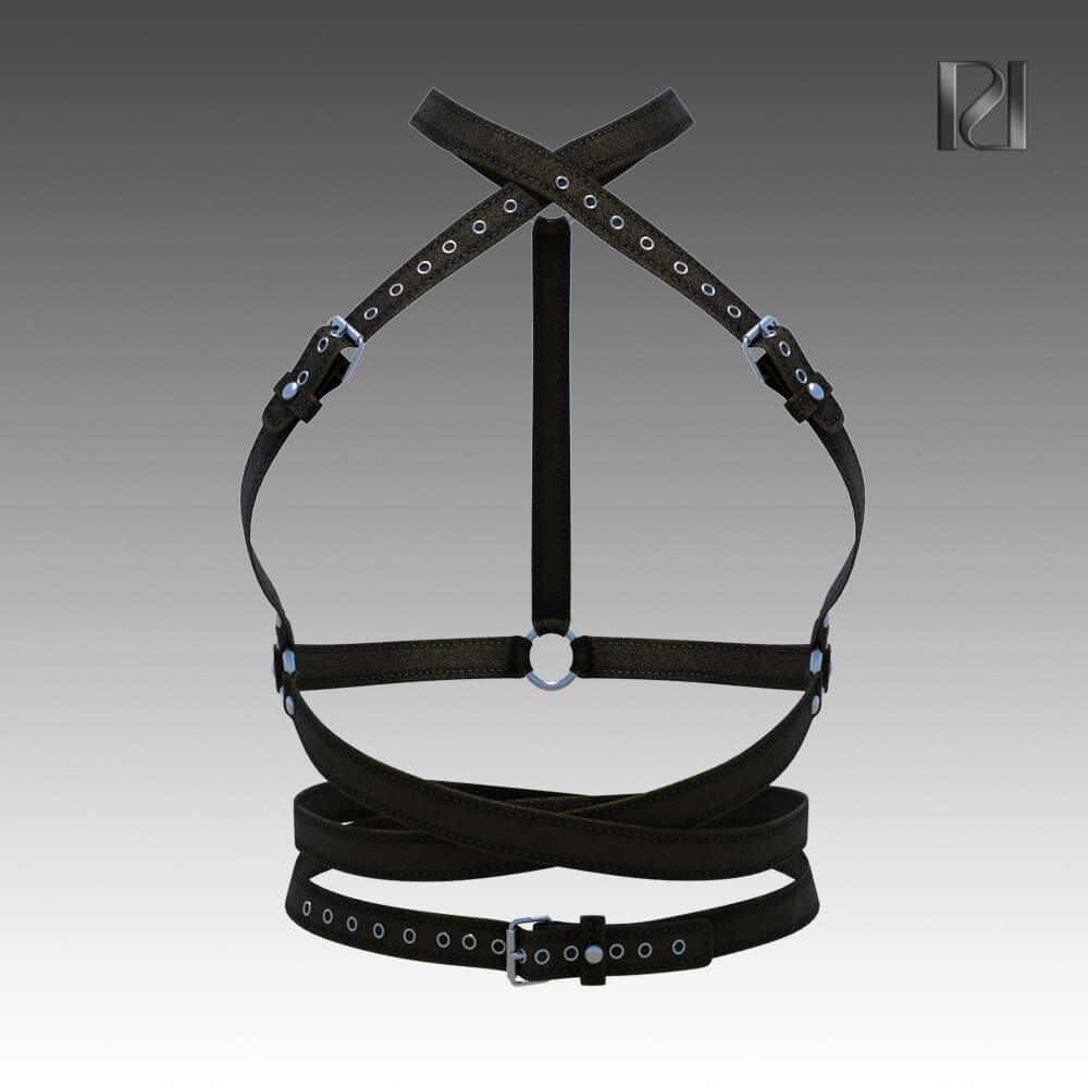 Body Harness SXS38 - 3D Model by RumenD