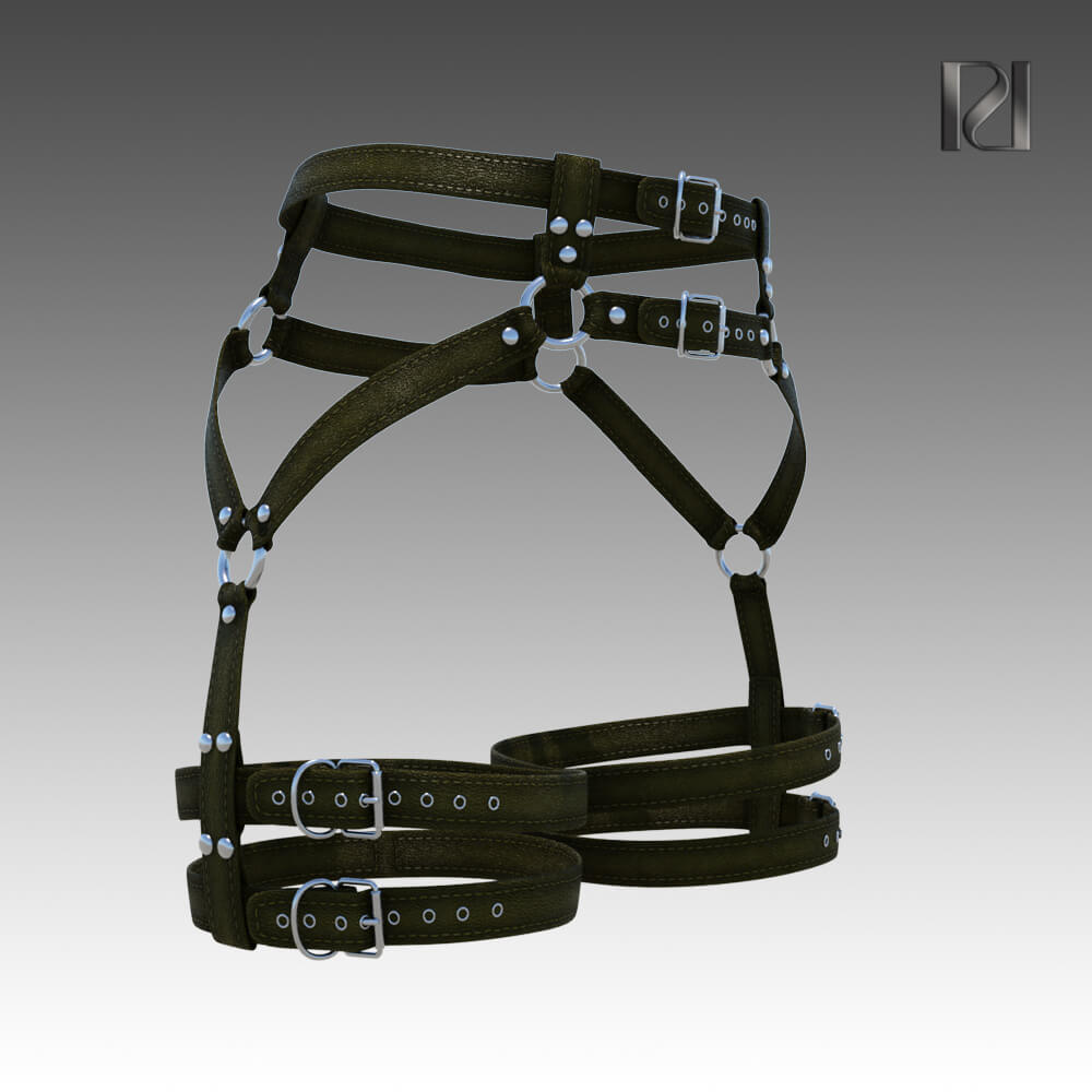 Body Harness SXS40 - 3D Model by RumenD