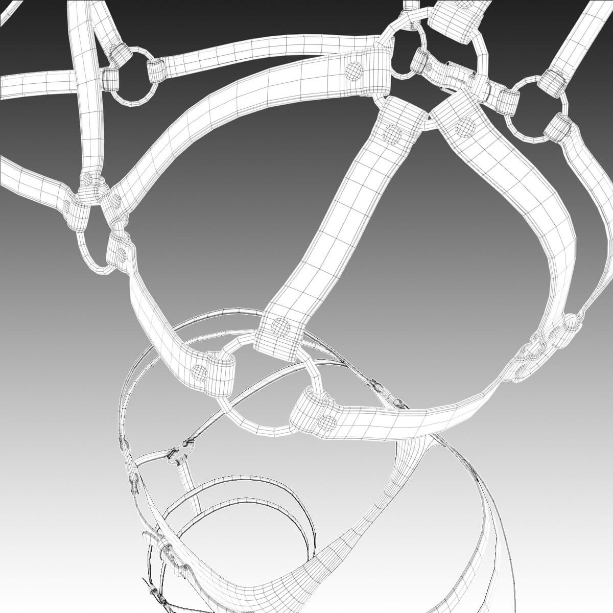 Body Harness - 3D Model by RumenD