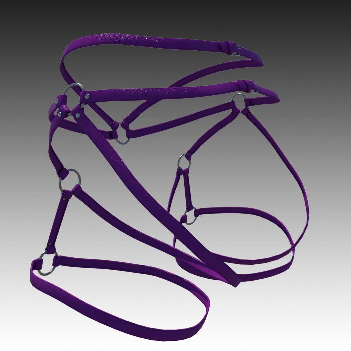 Body Harness - 3D Model by RumenD