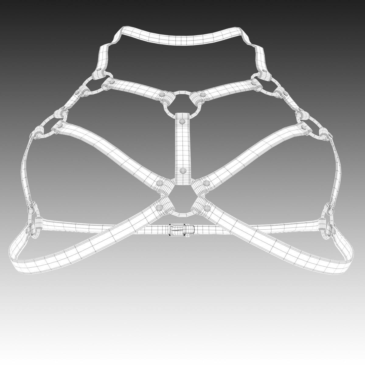 Body Harness - 3D Model by RumenD