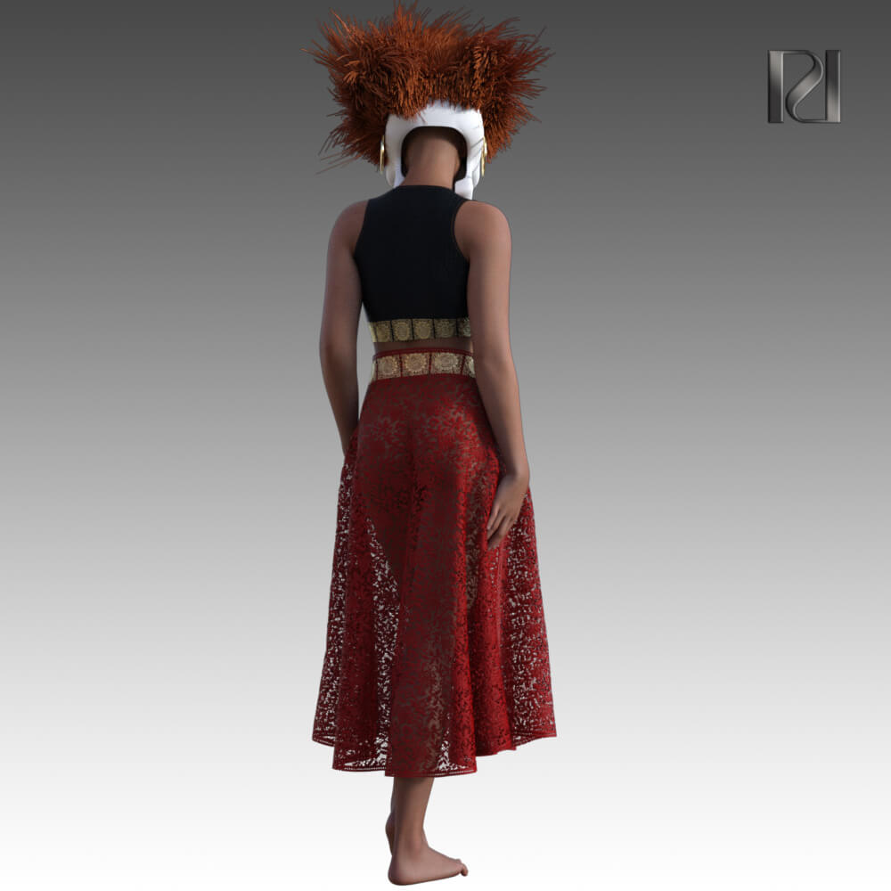 Carnival Style 30 - Carnival Costume for G9 Daz Content by RumenD
