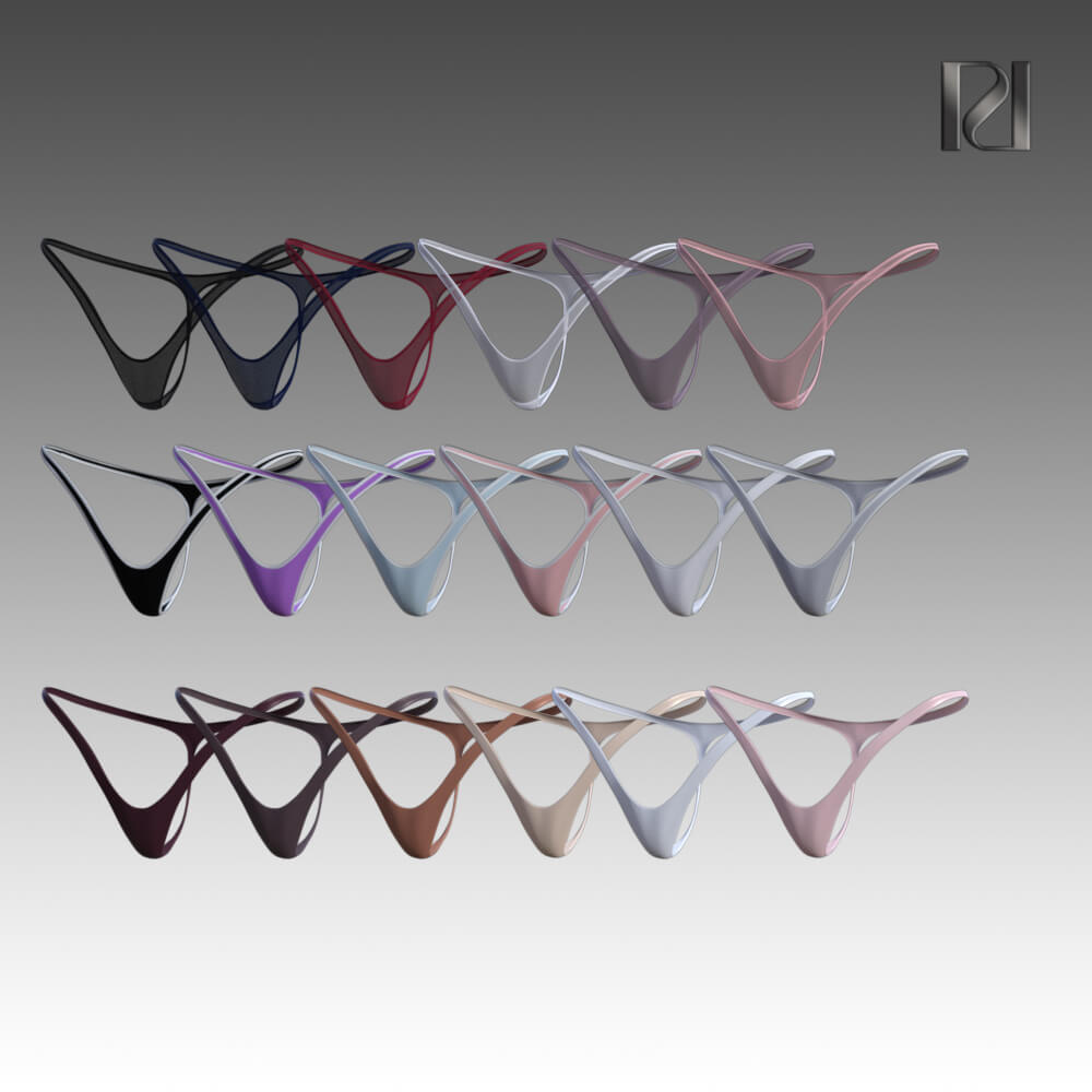 Daily Mini String for G8F - Daz Content by RumenD