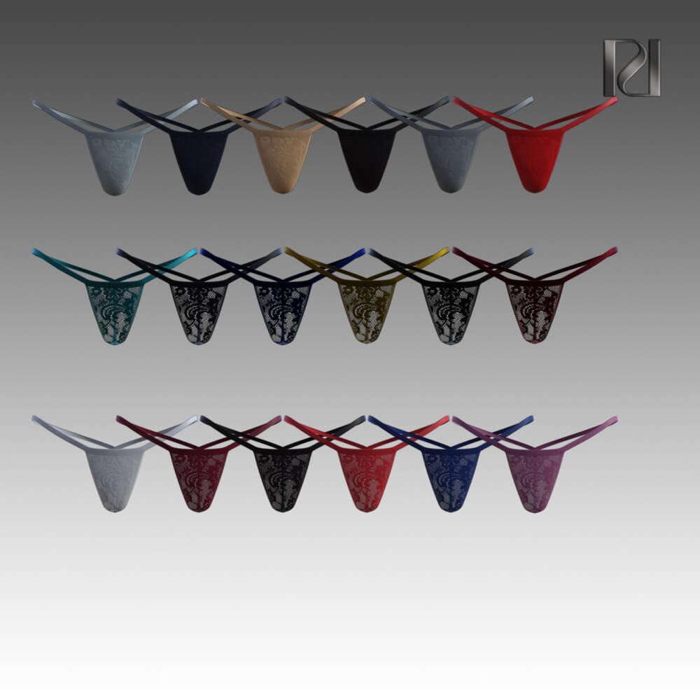 Daily T String for G8F - Daz Content by RumenD