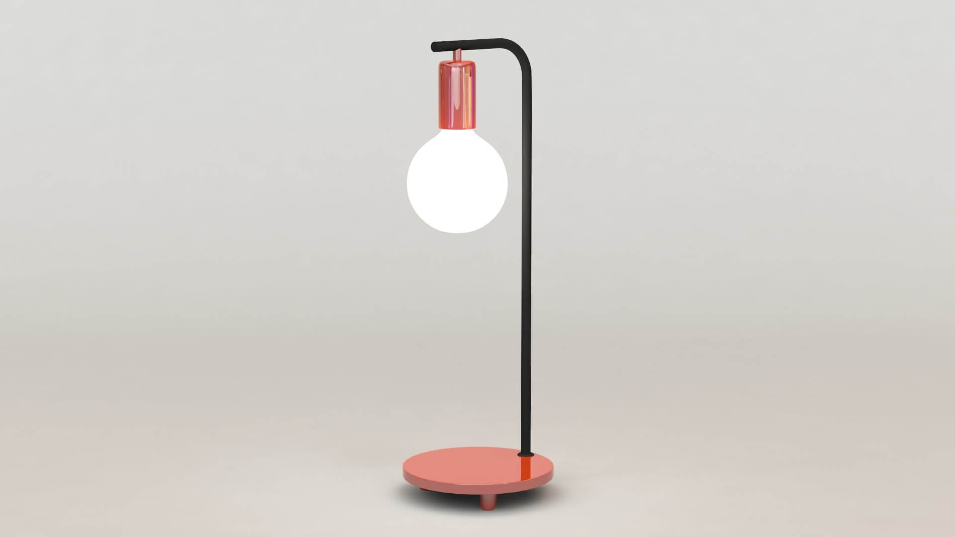 Desk Lamp - 3D Model by RumenD