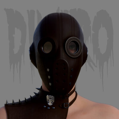 Dieselpunk Mask 03 for G9 - Daz Content by RumenD