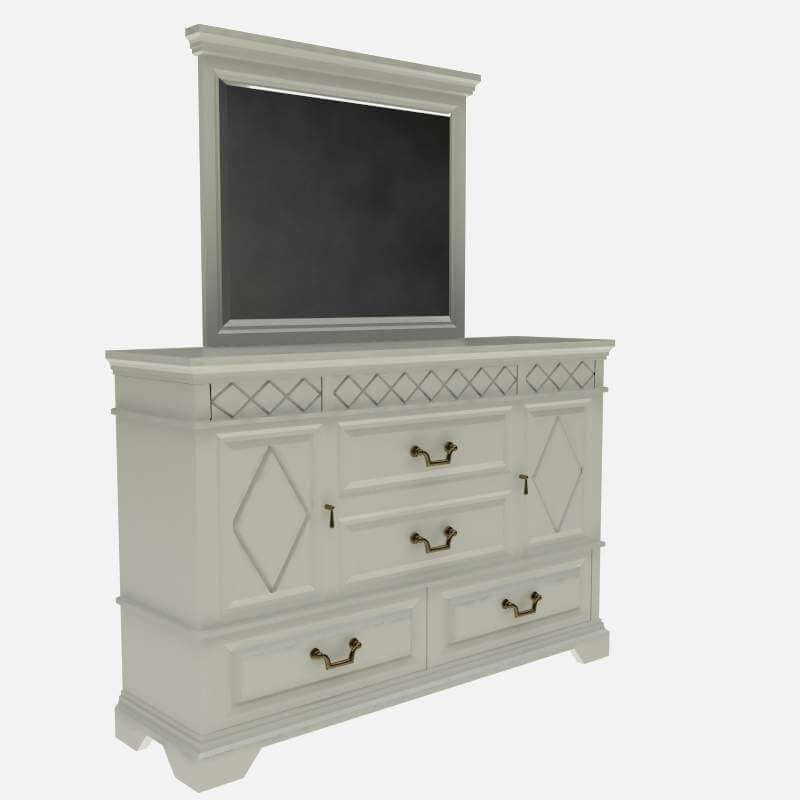 Dresser - 3D Model by RumenD