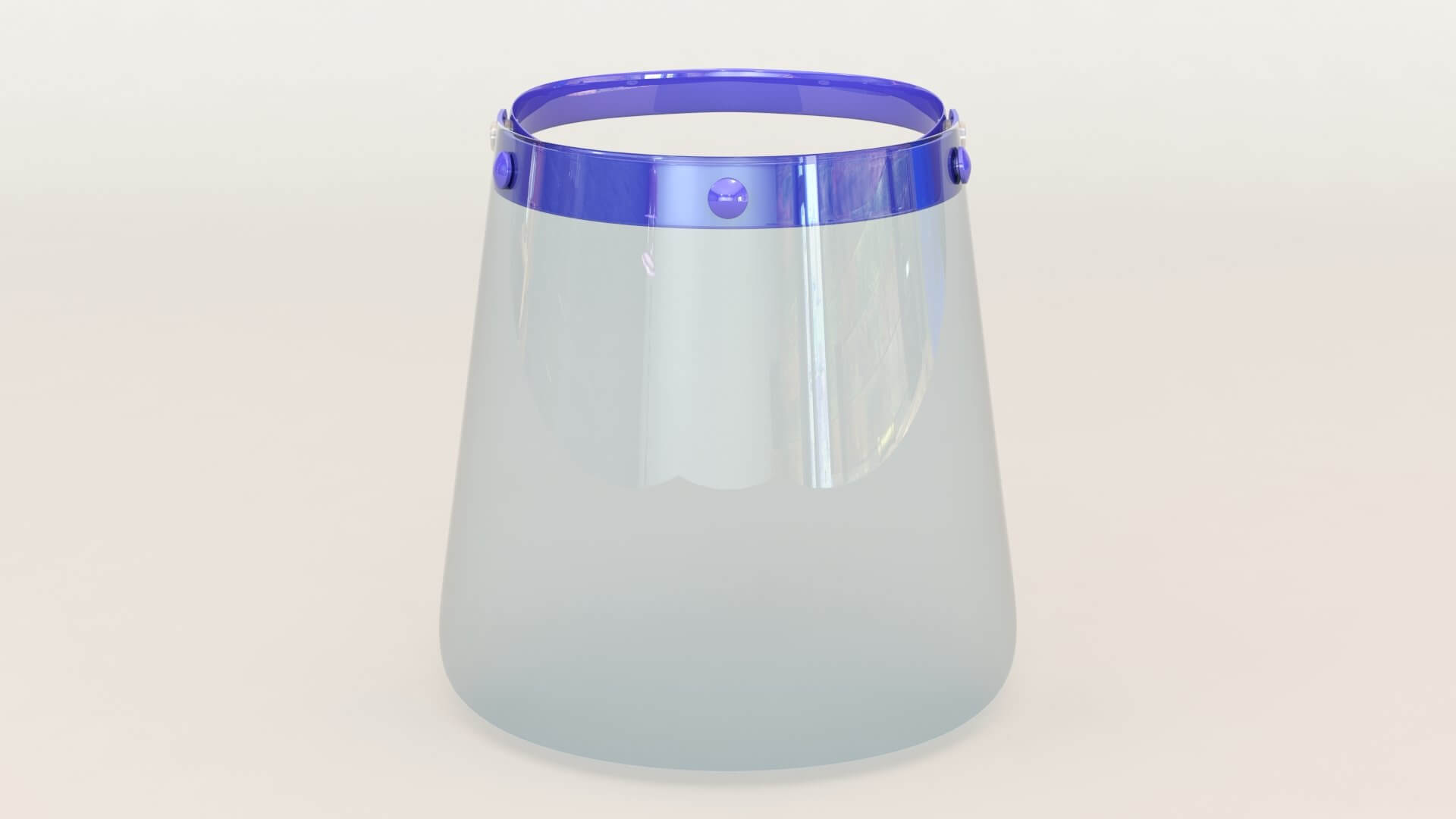 Face Shield - 3D Model by RumenD