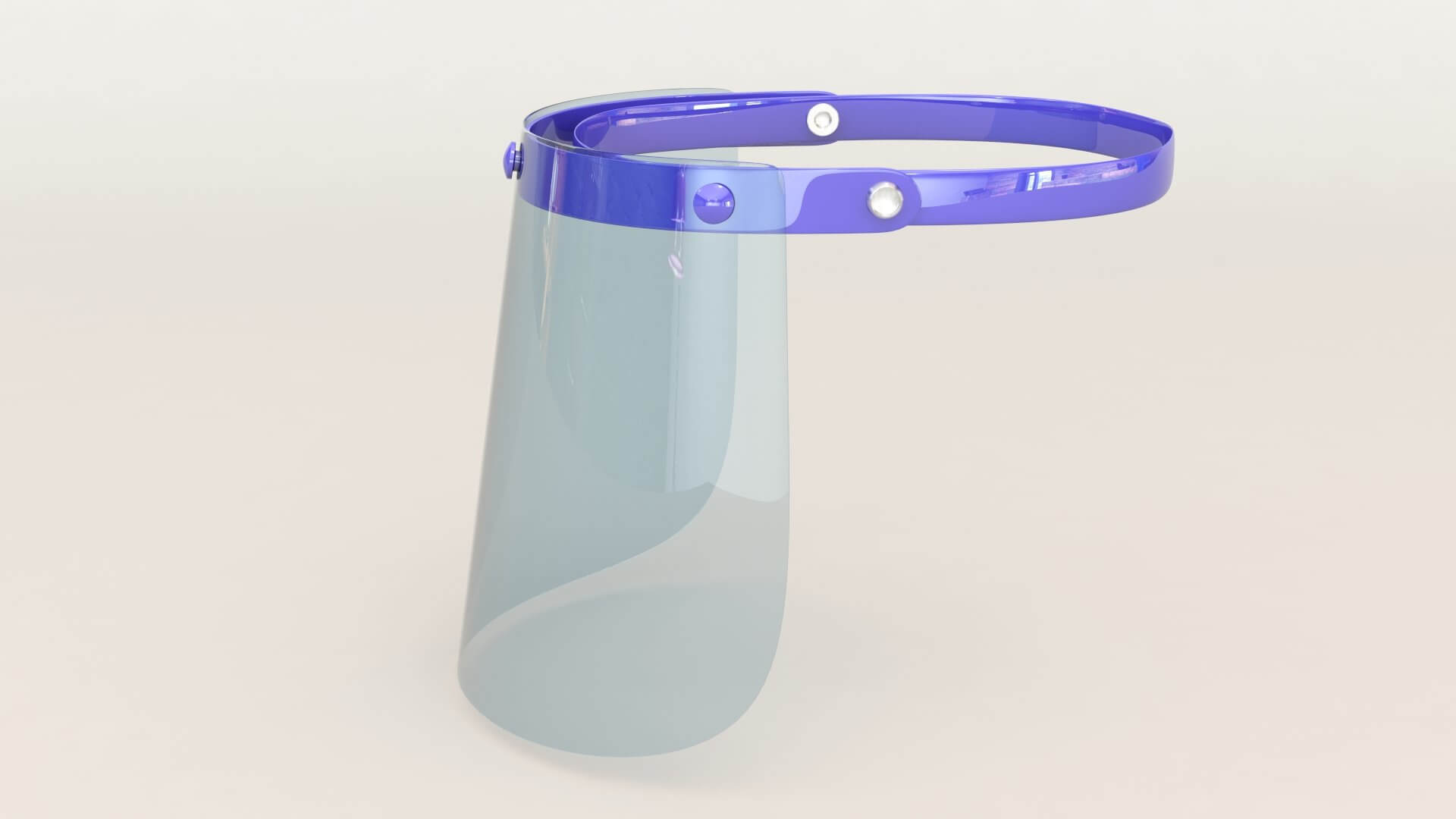 Face Shield - 3D Model by RumenD