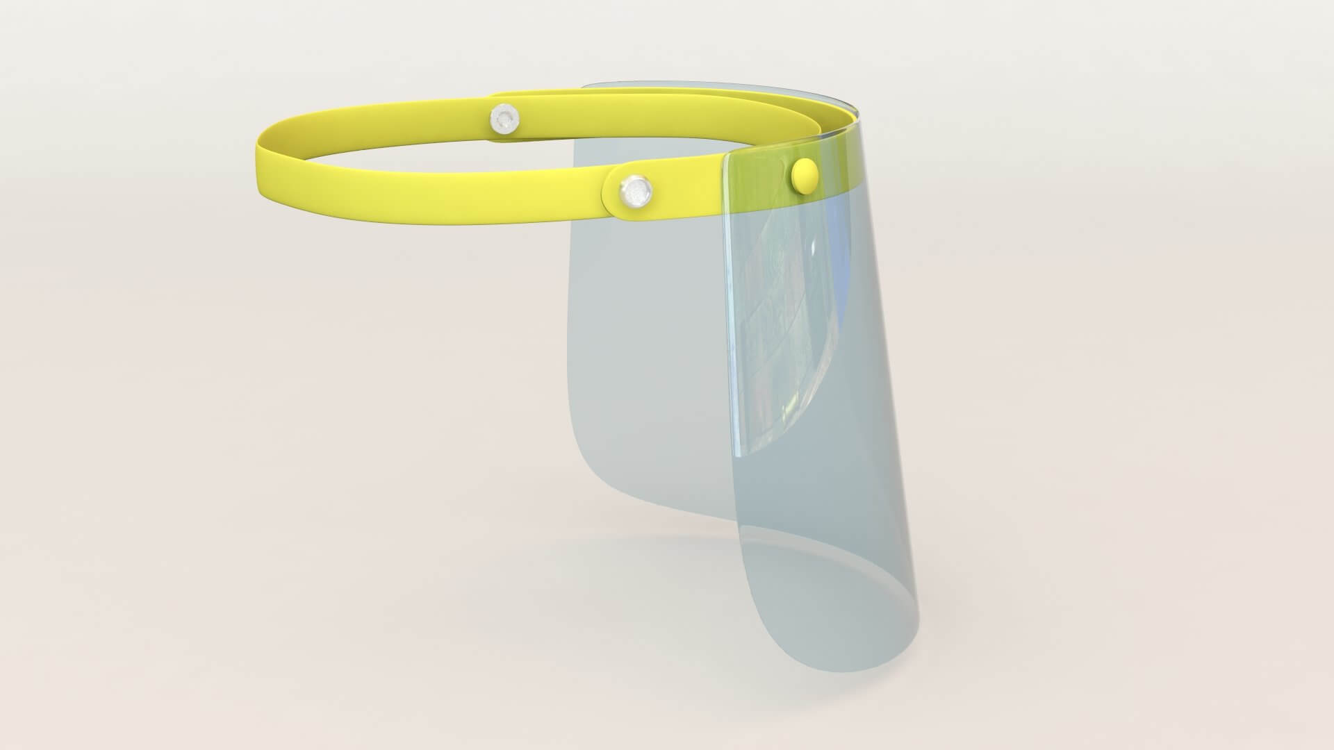 Face Shield - 3D Model by RumenD