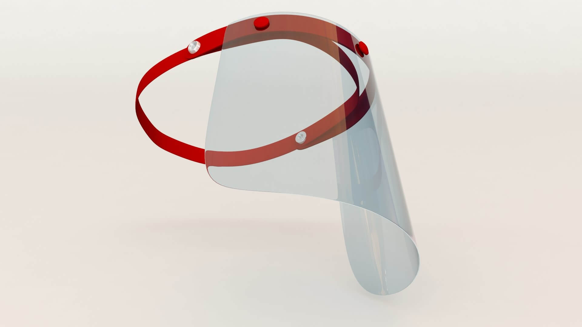 Face Shield - 3D Model by RumenD