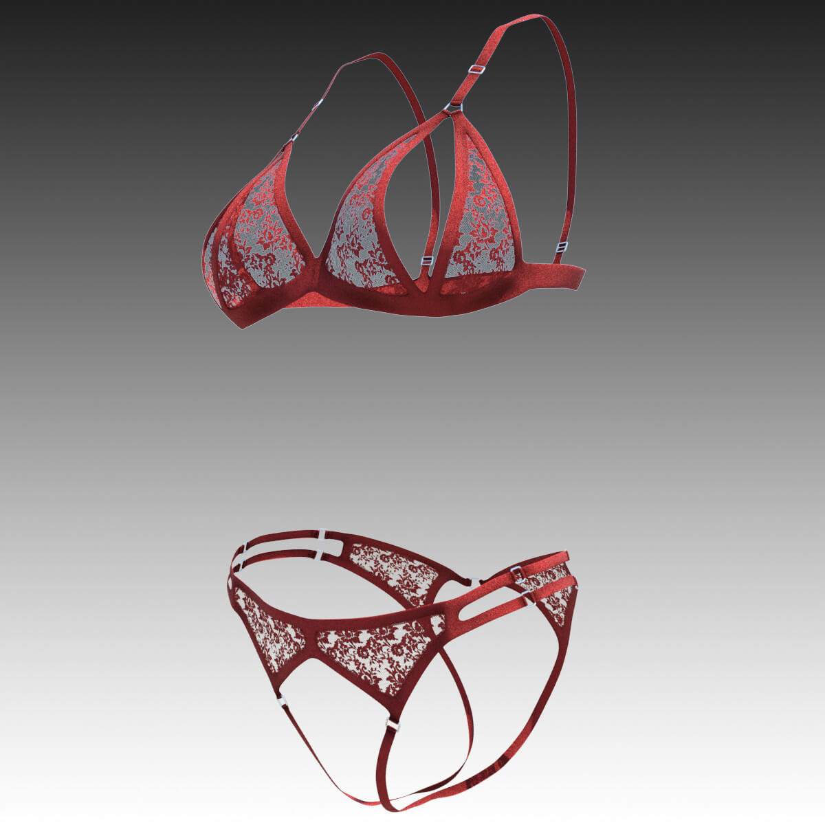Lingerie - 3D Model by RumenD