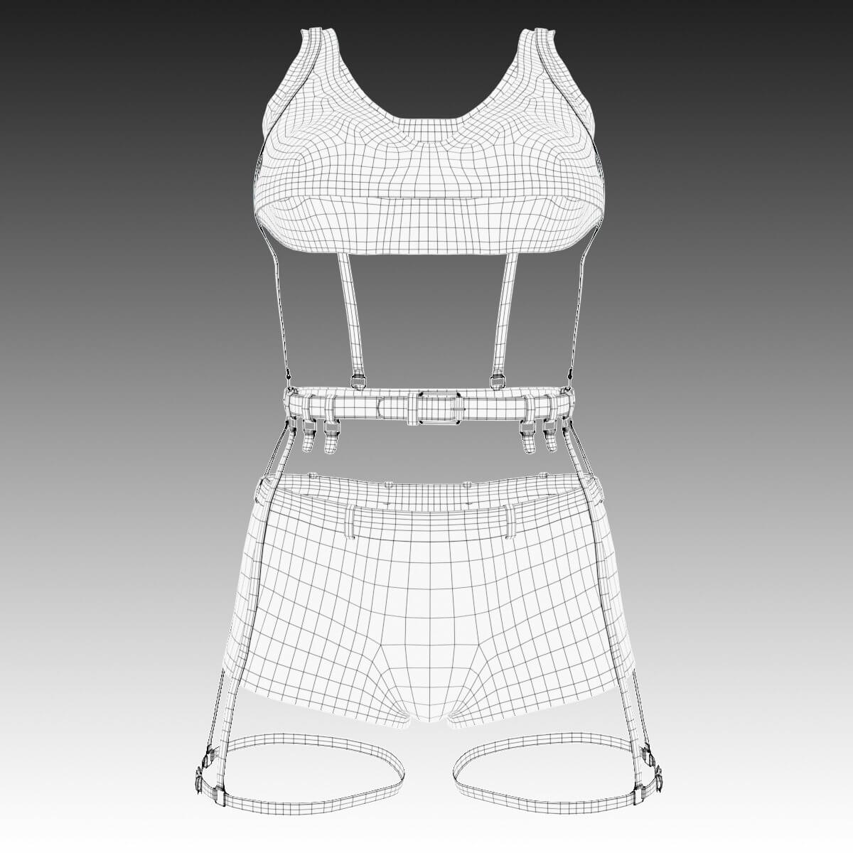 Military Outfit - 3D Model by RumenD