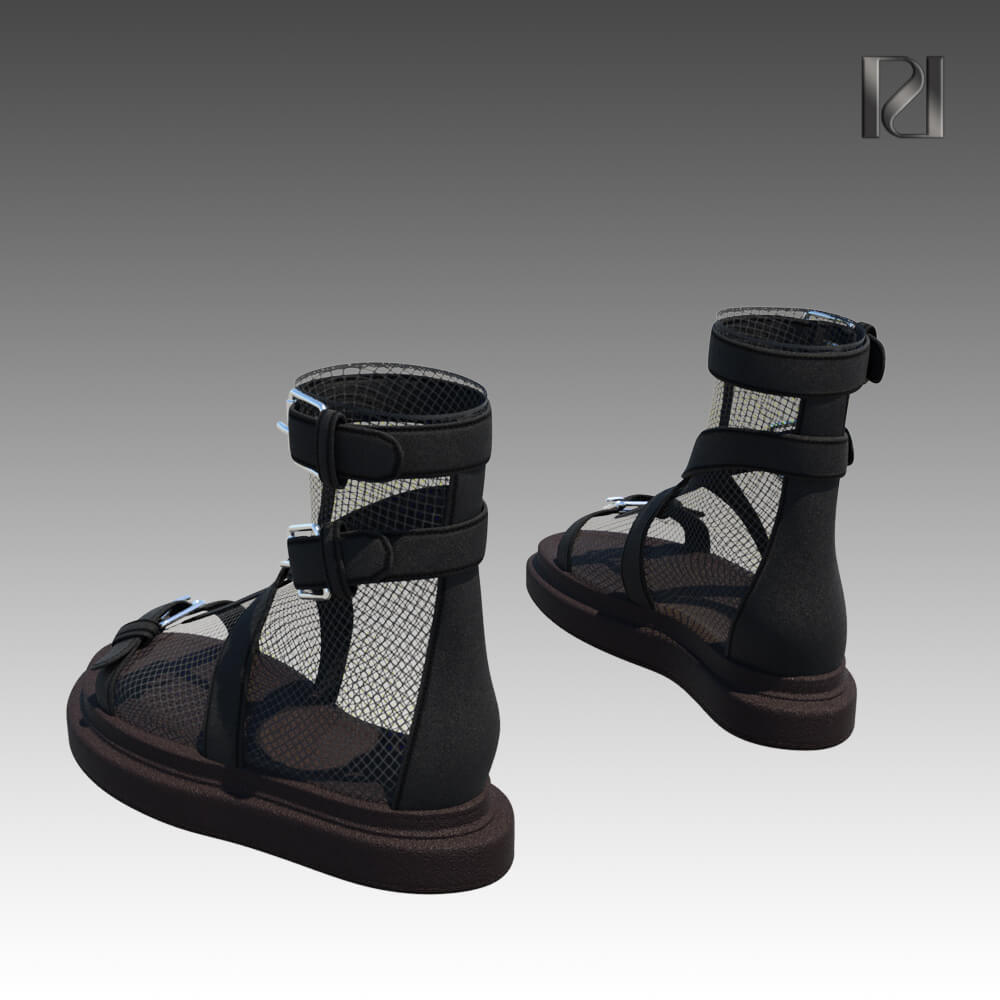 Sandals SMS39 - 3D Model by RumenD