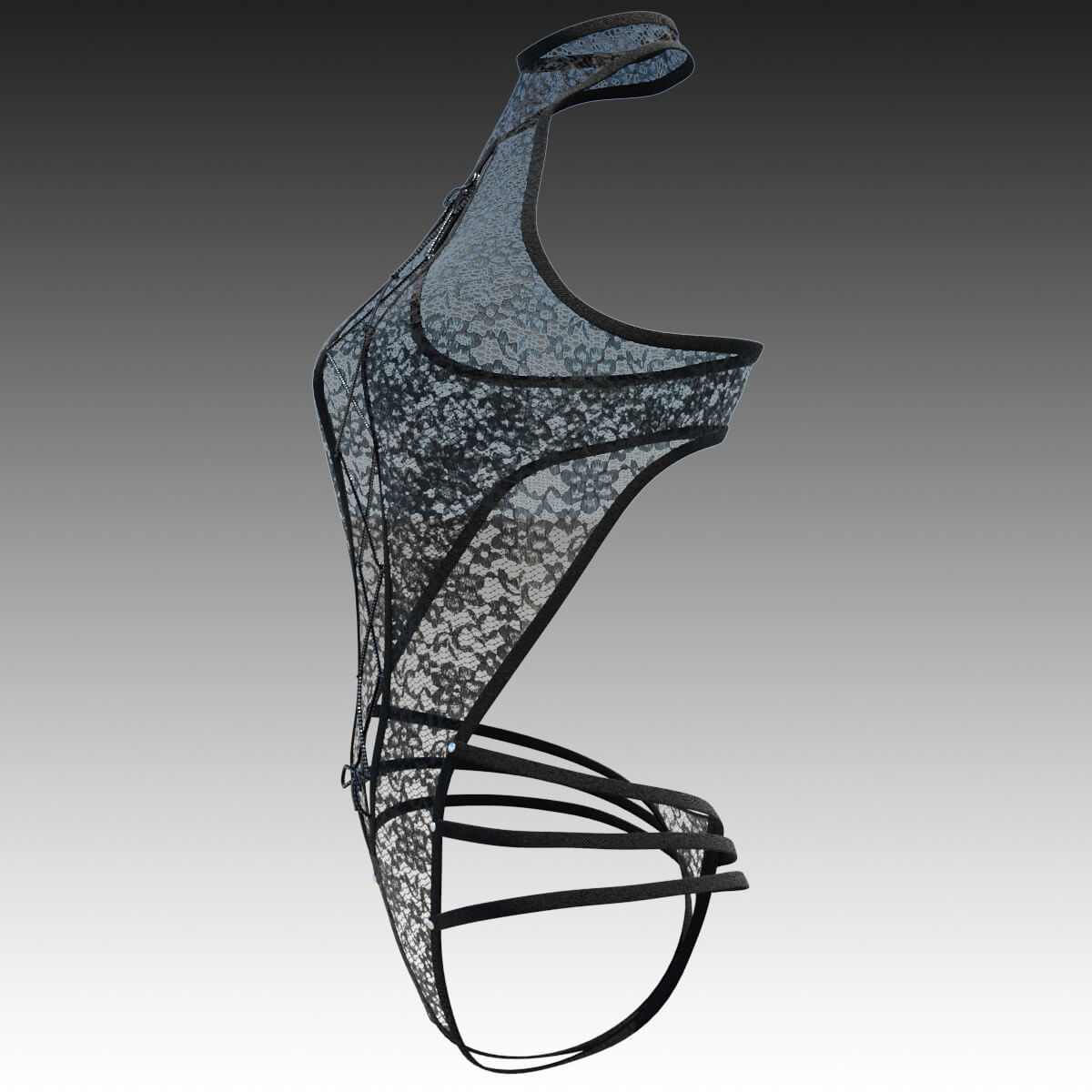 Sexy Lingerie Ss14 3d Model By Rumend
