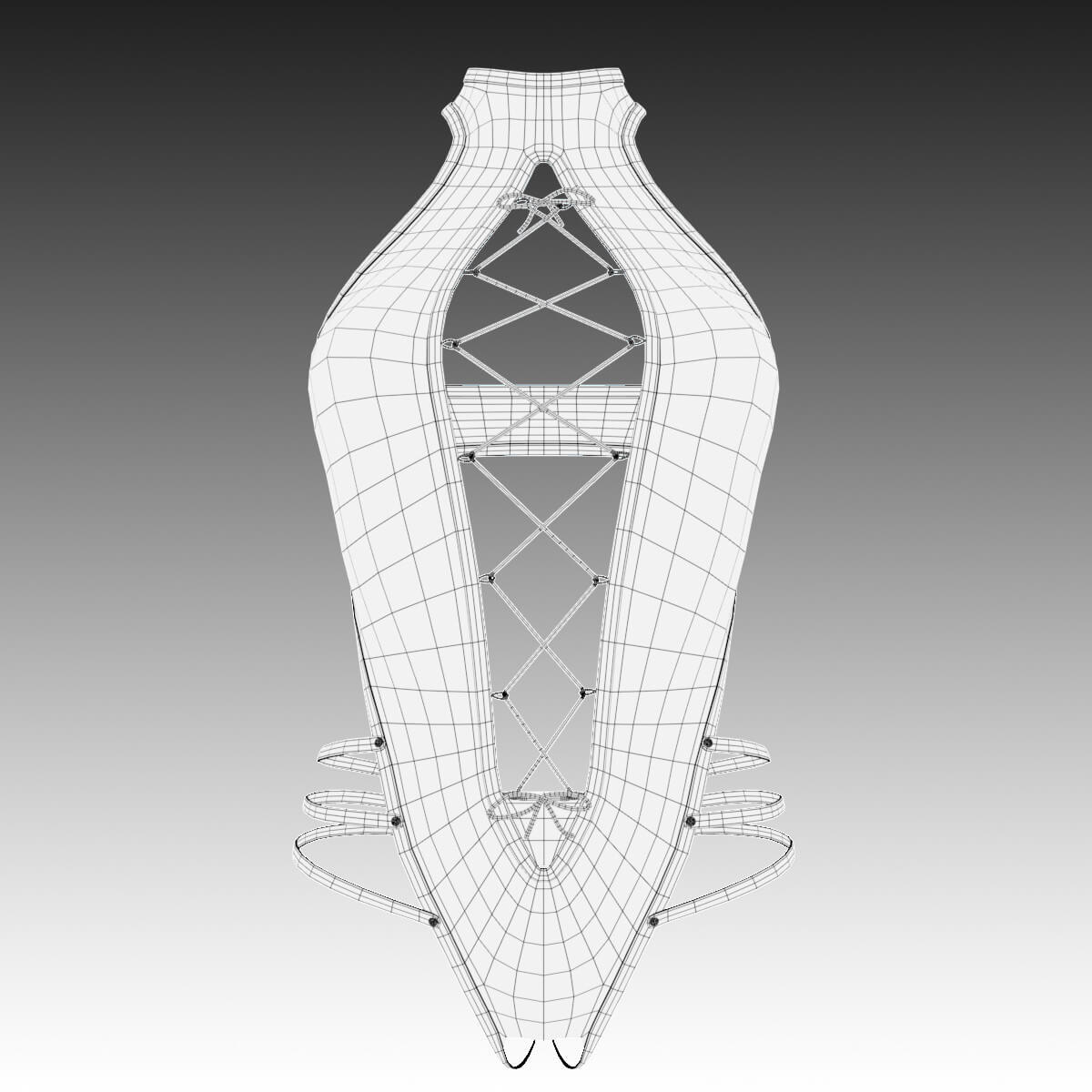 Sexy Lingerie Ss14 3d Model By Rumend