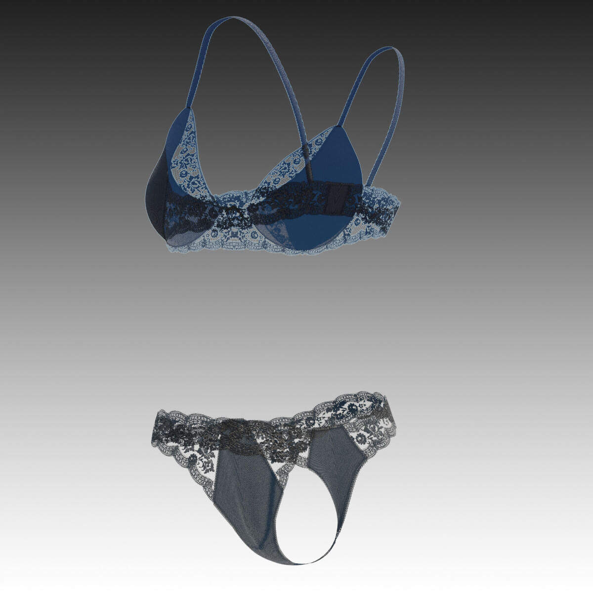 Sexy Lingerie Ss21 3d Model By Rumend