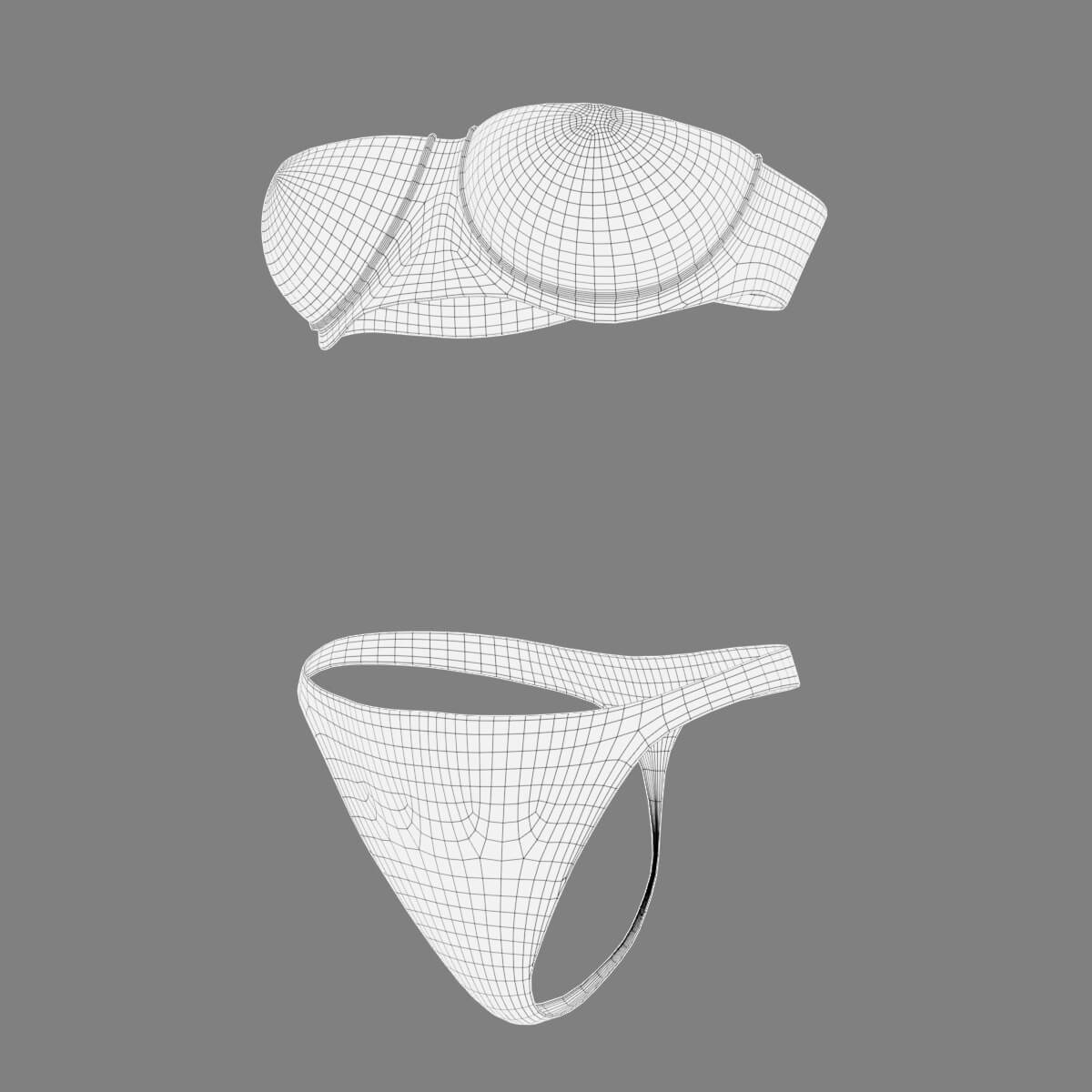 Sexy Lingerie Ss26 3d Model By Rumend