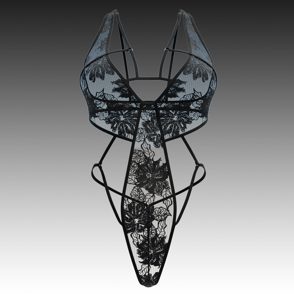 Sexy Lingerie SS33 - 3D Model by RumenD