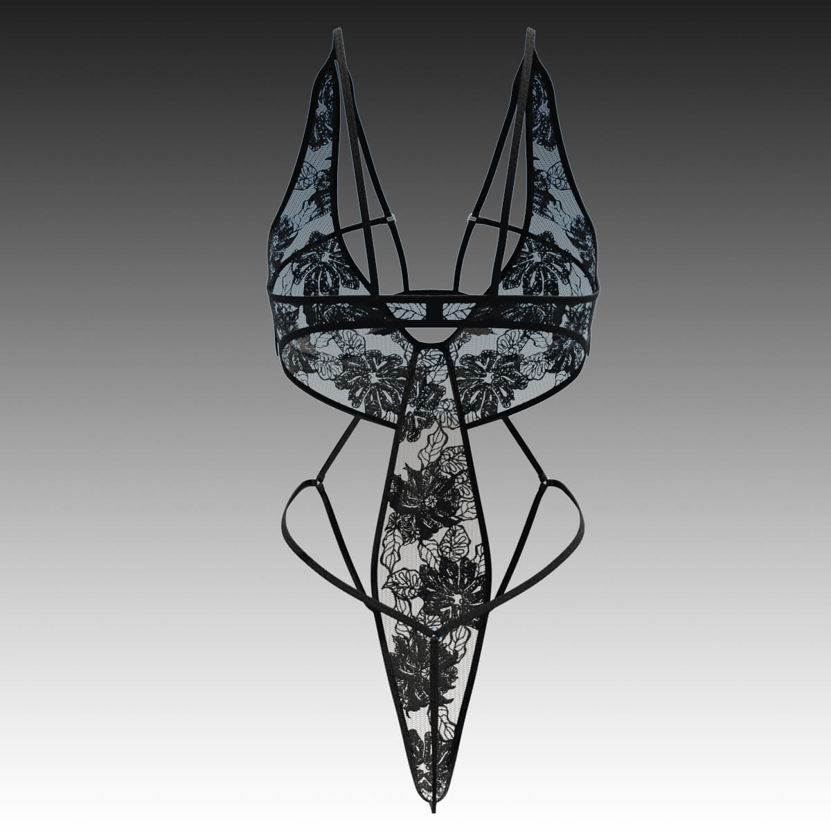 Sexy Lingerie SS33 - 3D Model by RumenD