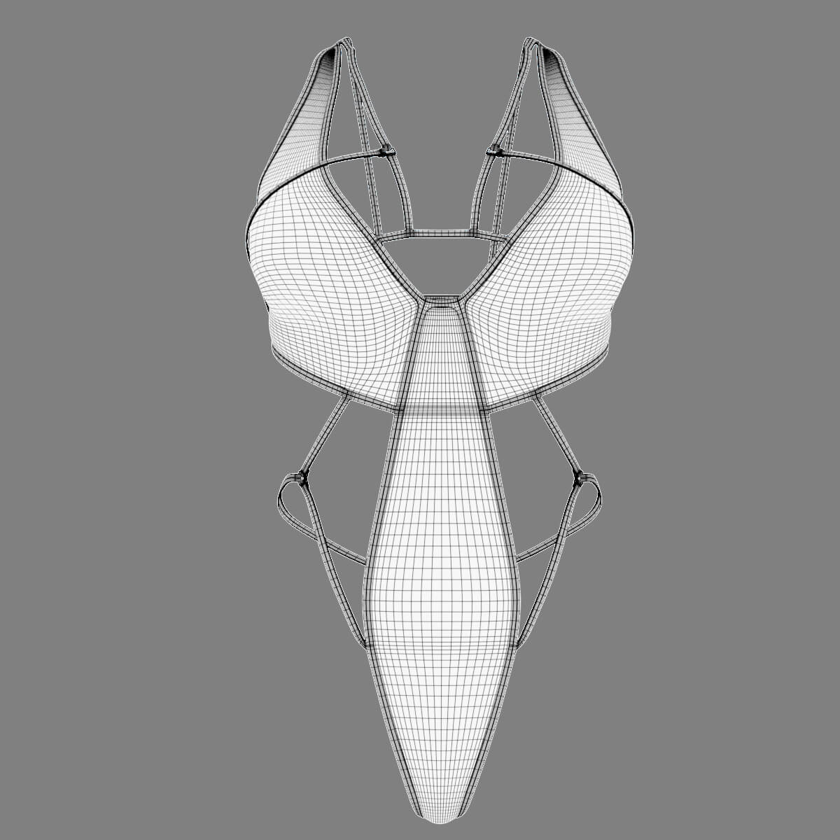 Sexy Lingerie SS33 - 3D Model by RumenD