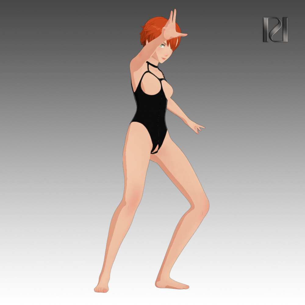 Sexy Style 15 Toon - Body for G9 Toon Daz Content by RumenD