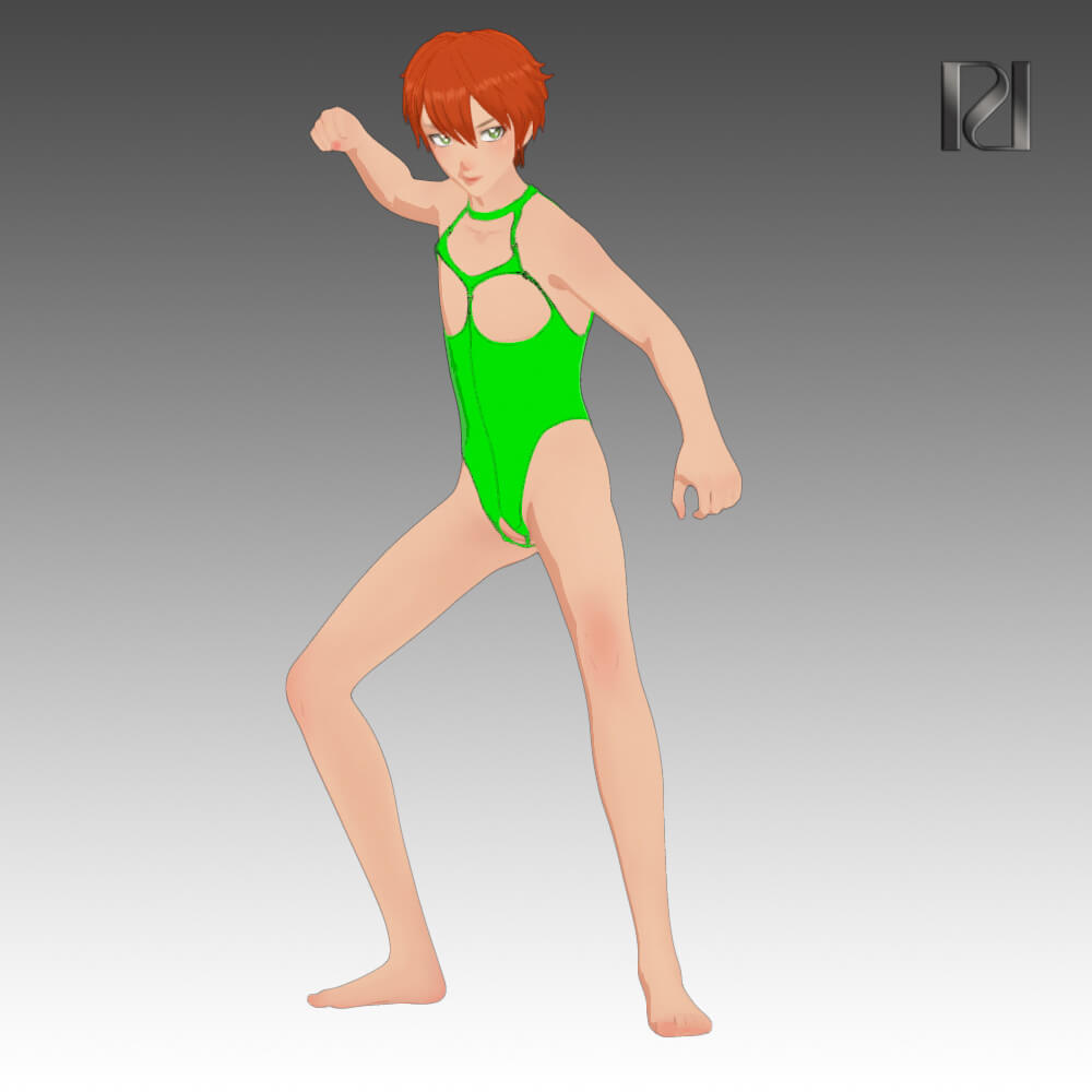 Sexy Style 15 Toon - Body for G9 Toon Daz Content by RumenD