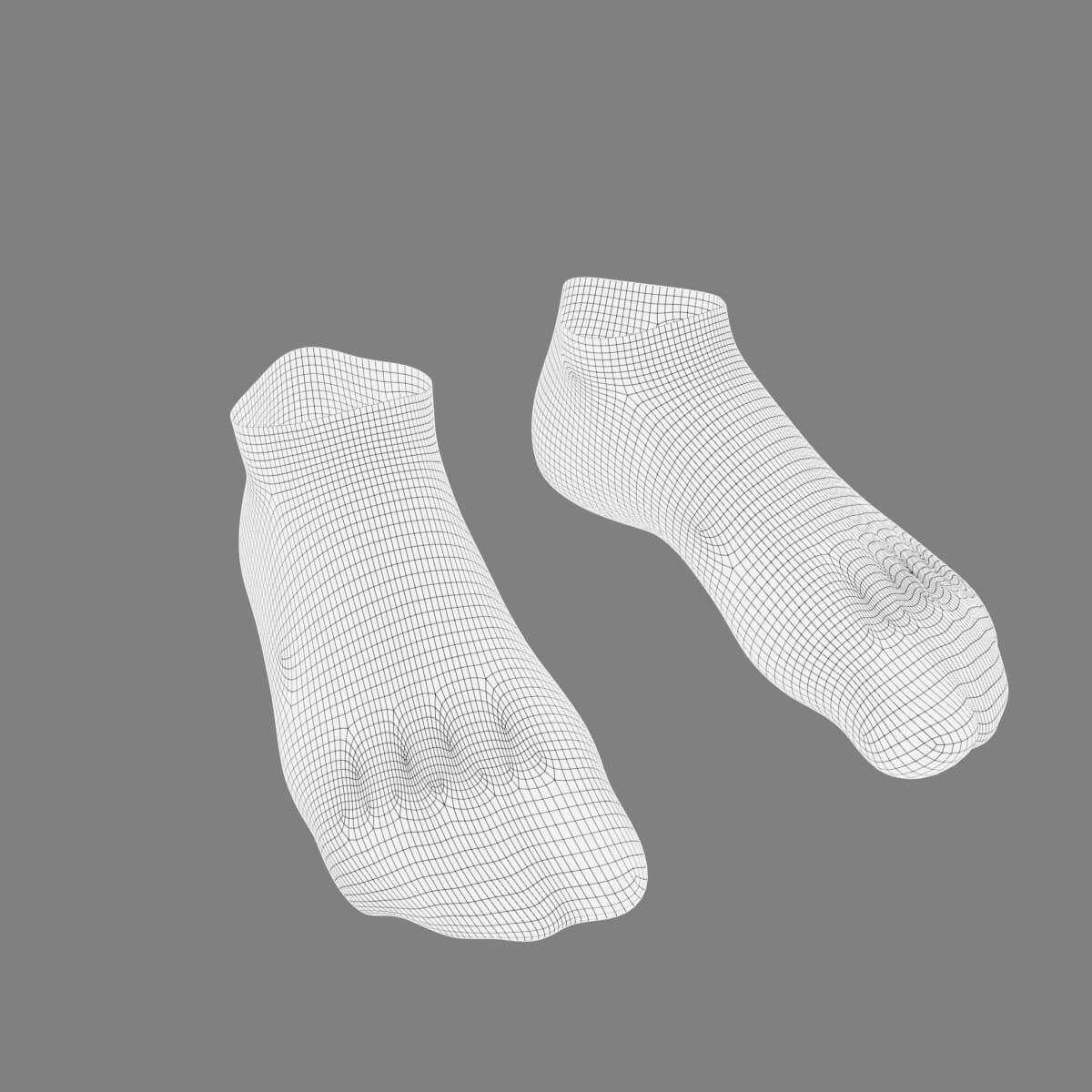 Socks SS 20 02 - 3D Model by RumenD