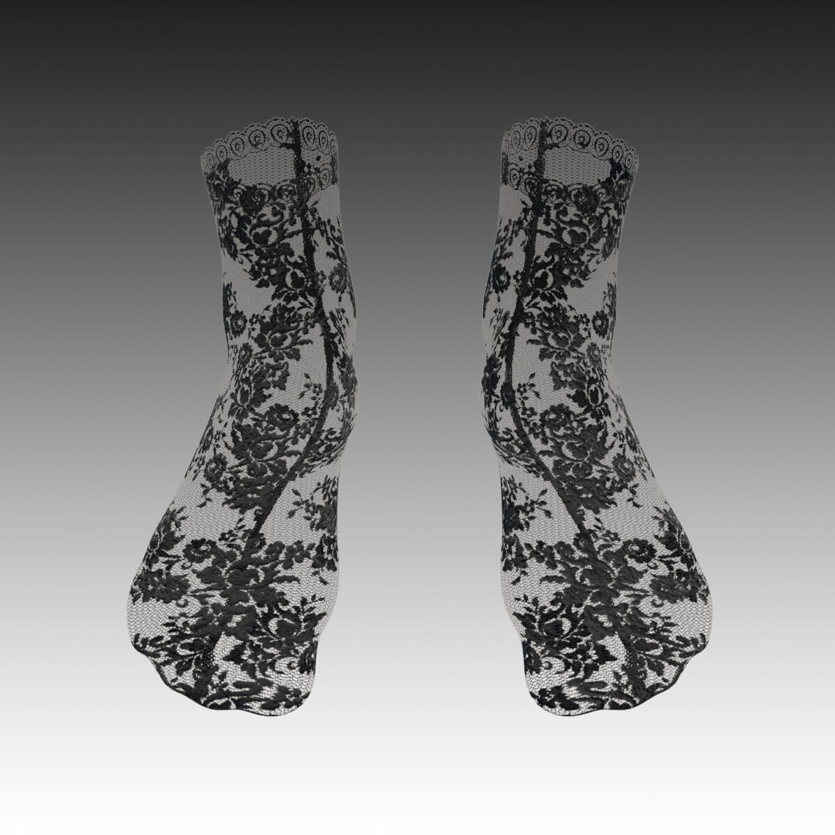 Socks SS 20 03 - 3D Model by RumenD